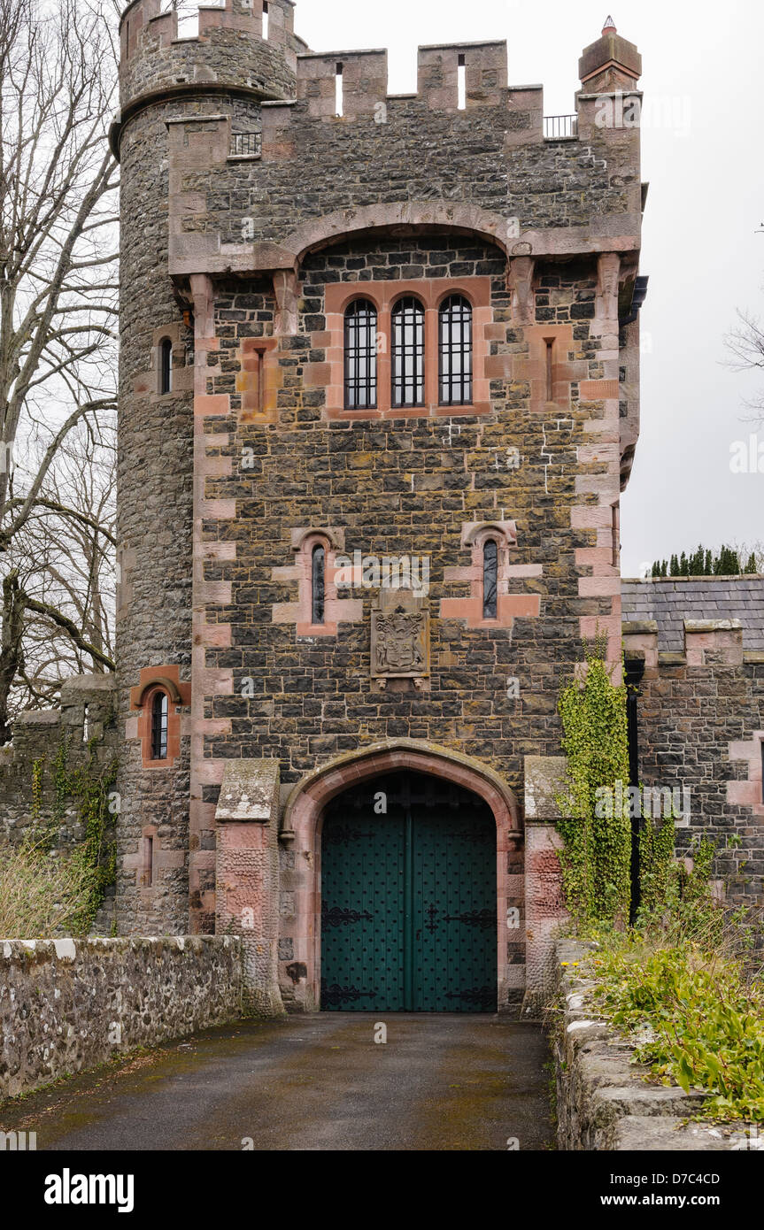 The Barbican Gate at Glenarm Castle Stock Photo - Alamy