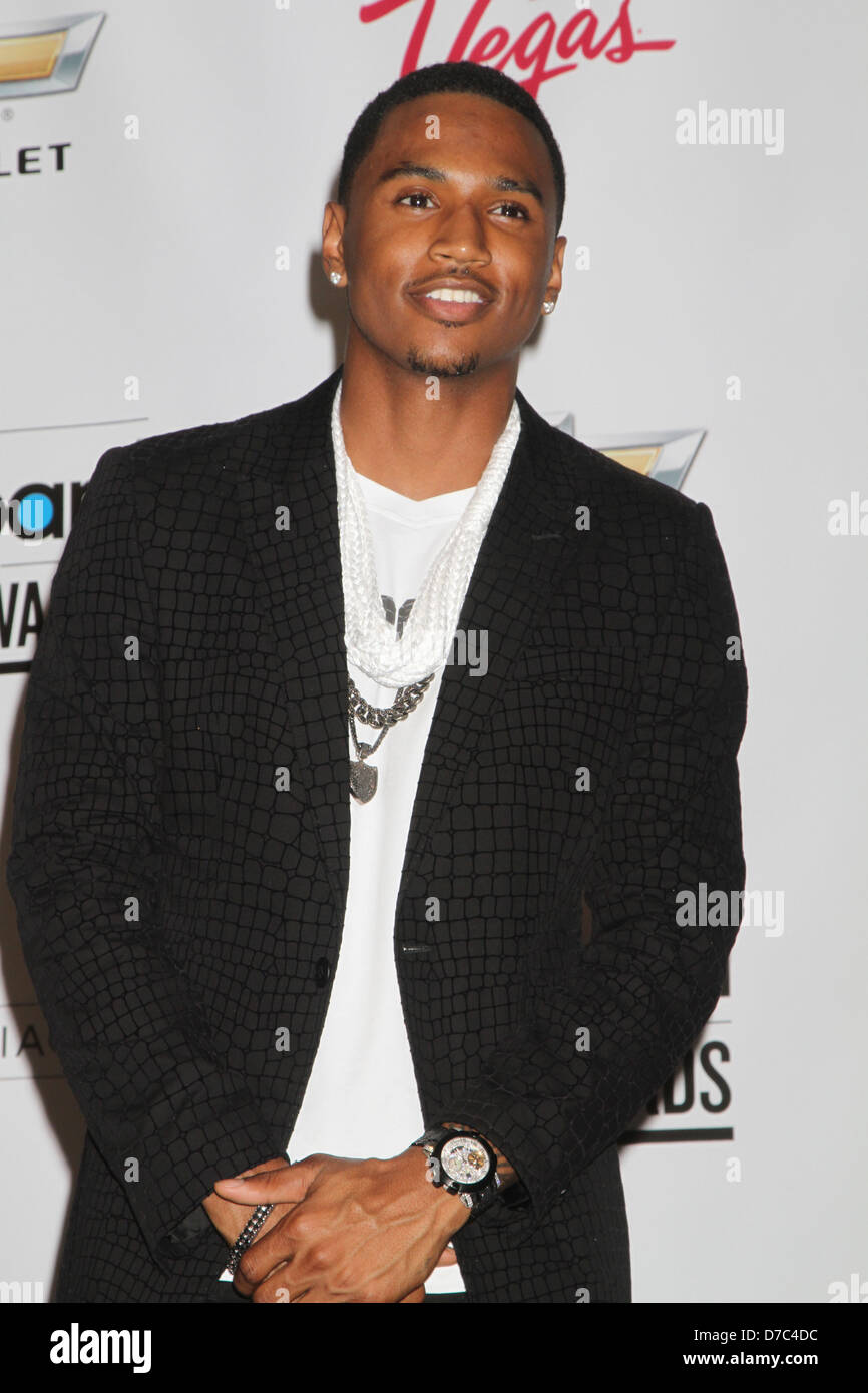 Trey Songz at the 2011 Billboard Music Awards at MGM Grand Garden Arena ...