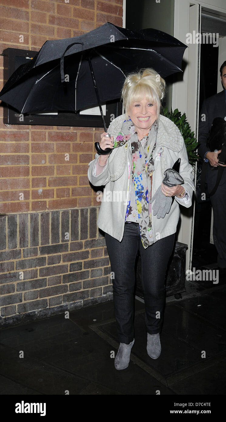 Barbara Windsor leaving La Petite Maison restaurant London, England ...