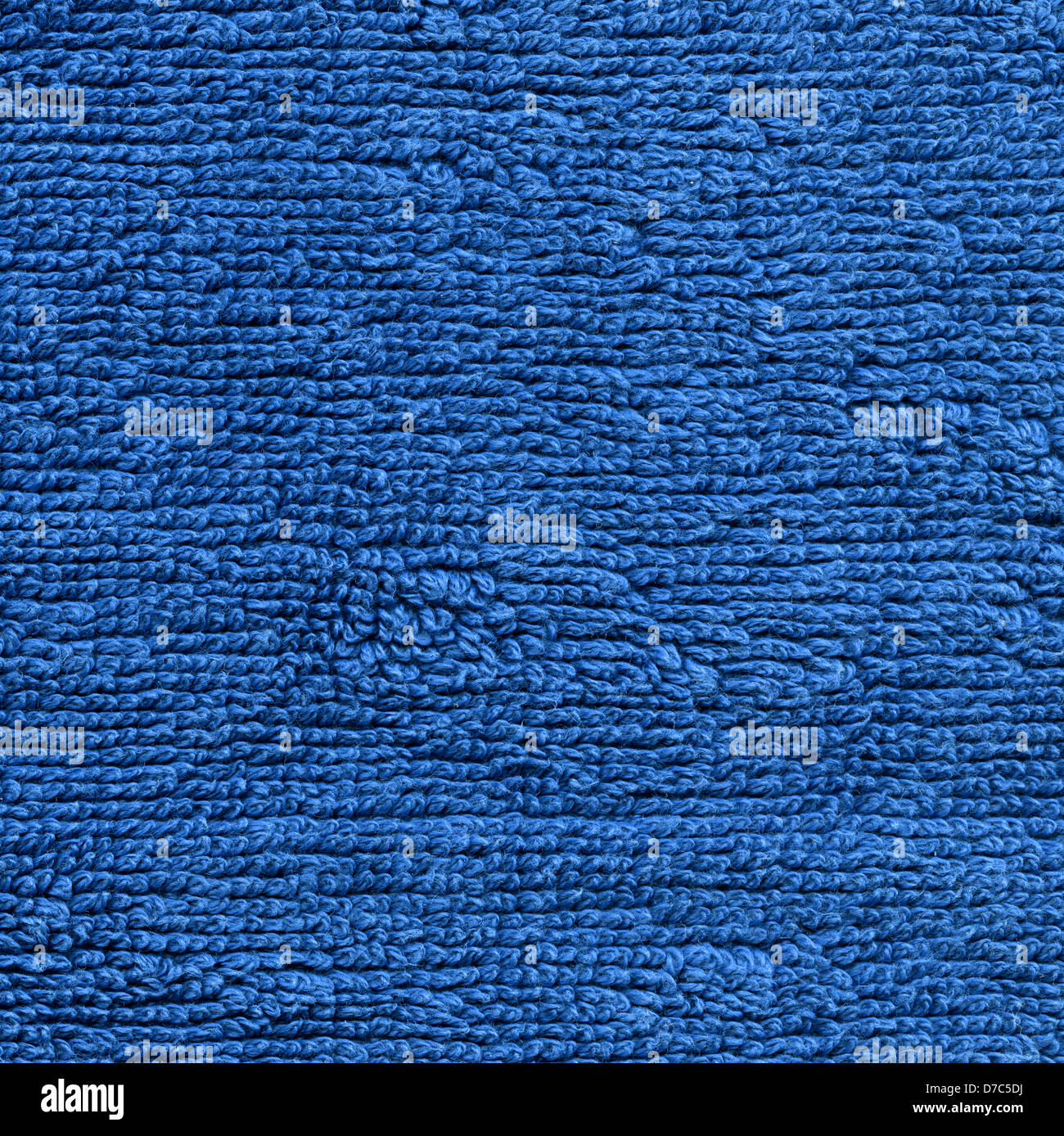 High resolution close up of a blue towel cloth. Scanned at 2400dpi ...