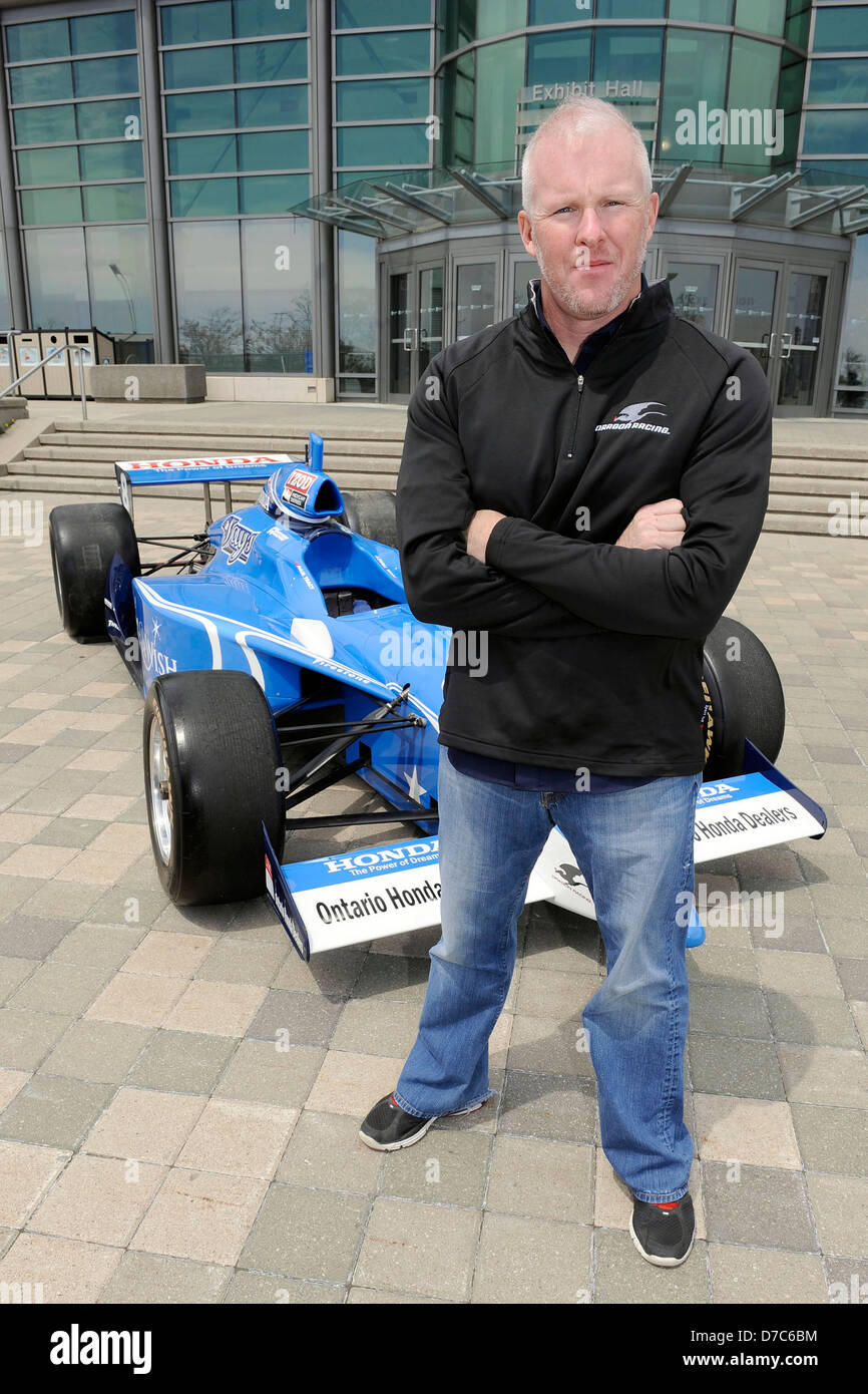 Paul Tracy Race car driver Paul Tracy promotes his partnership with ...
