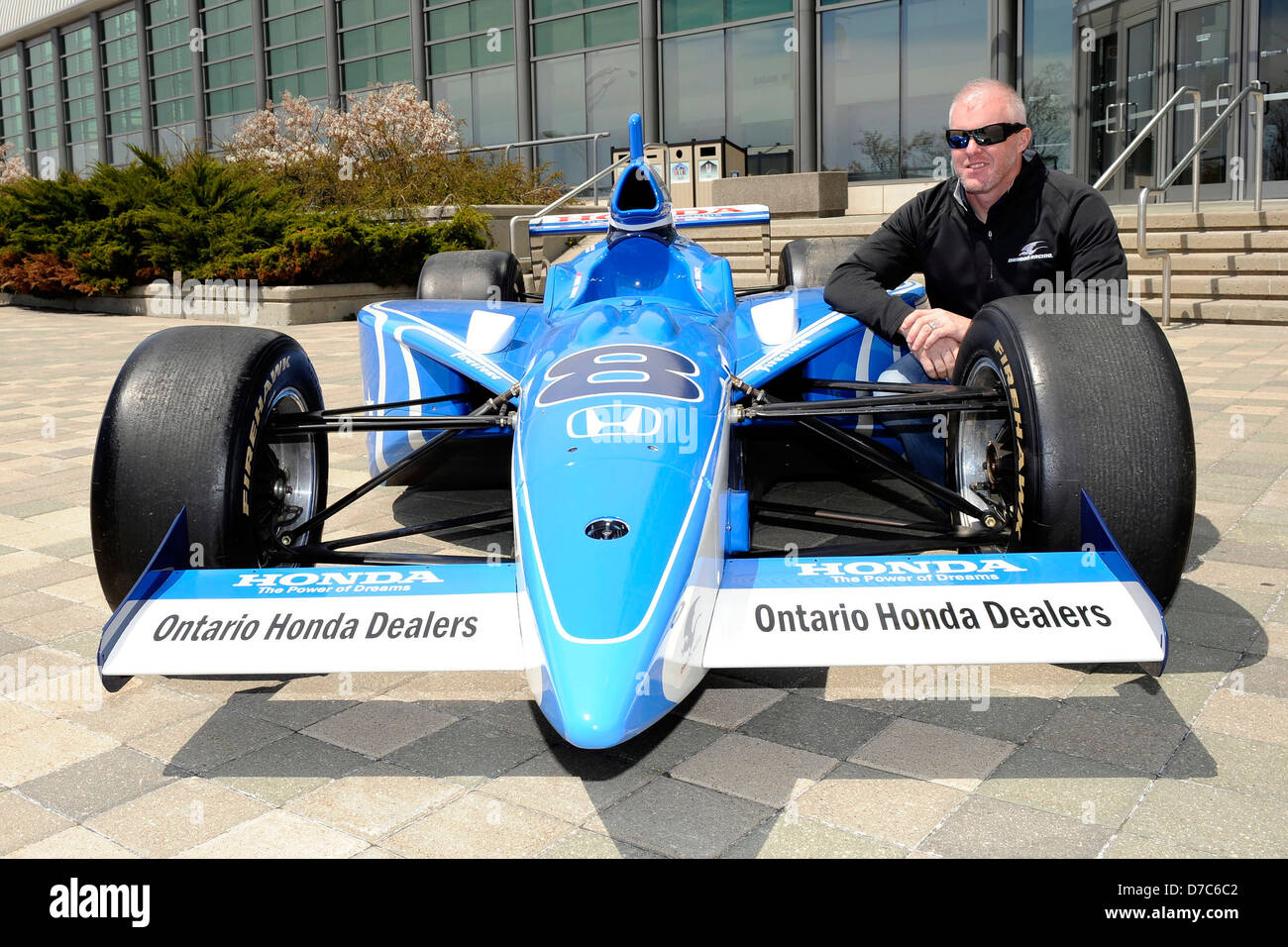 Paul Tracy Race car driver Paul Tracy promotes his partnership with ...