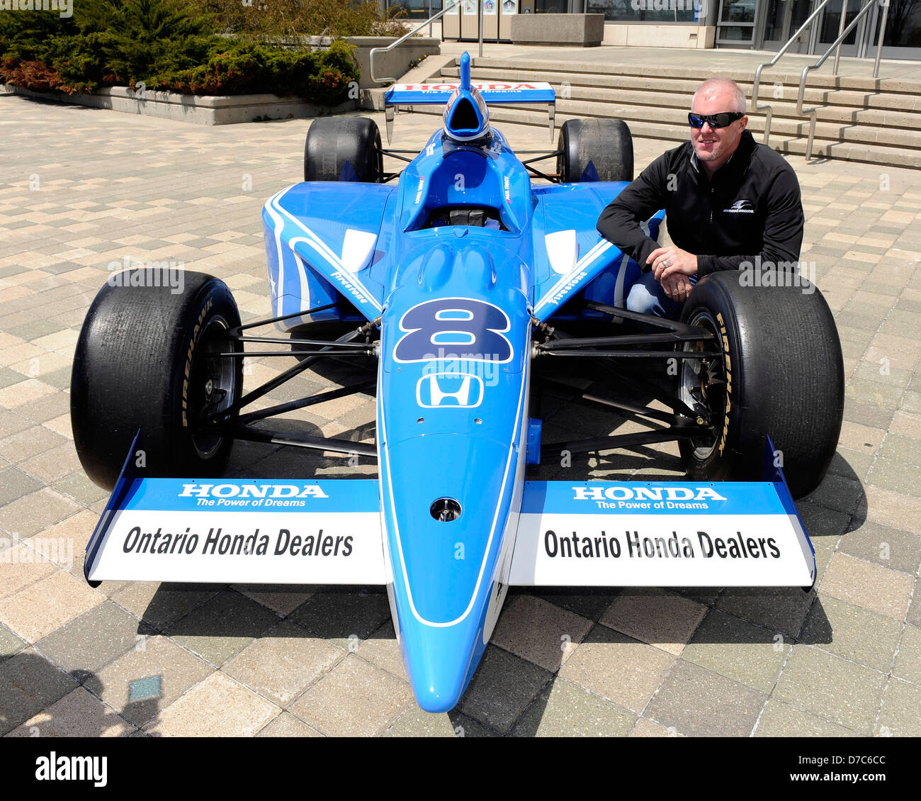 Paul Tracy Race car driver Paul Tracy promotes his partnership with ...