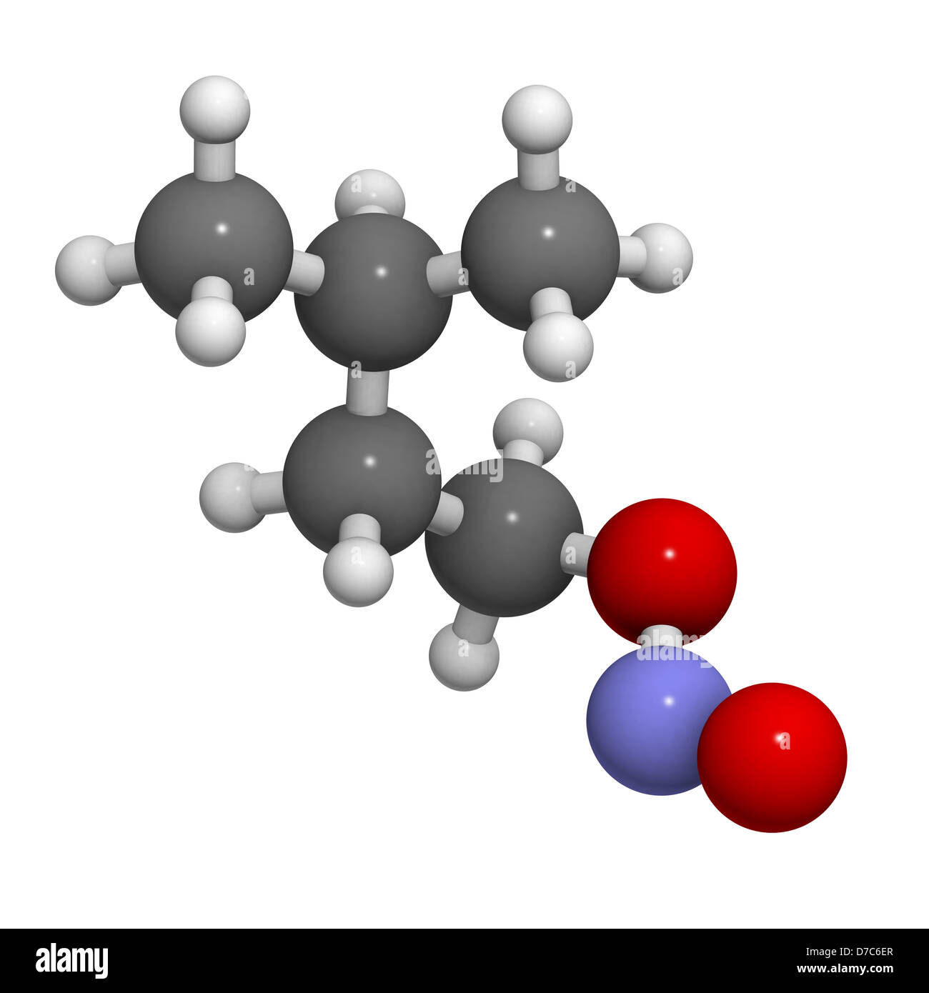 Isoamyl nitrite alkyl nitrite molecular hi-res stock photography and ...