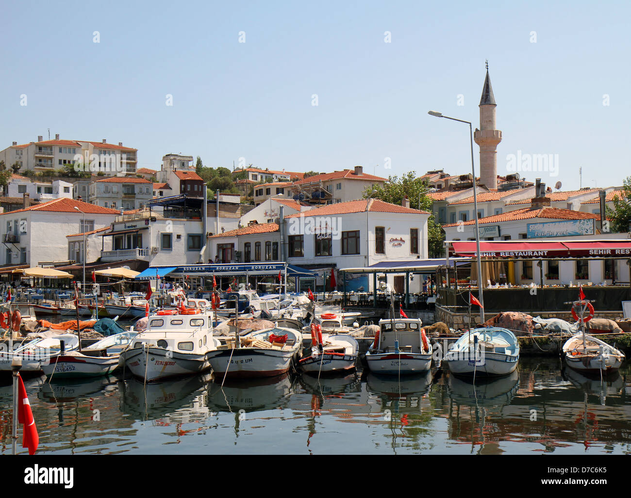 Bozcaada Island Harbor,Turkey Stock Photo - Alamy