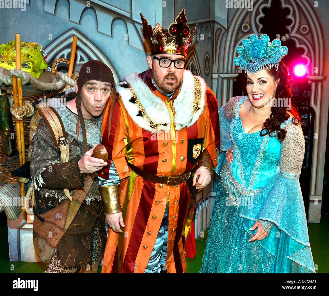 Todd Carty, Phill Jupitus, and Jodie Prenger Photocall for Monty Python ...