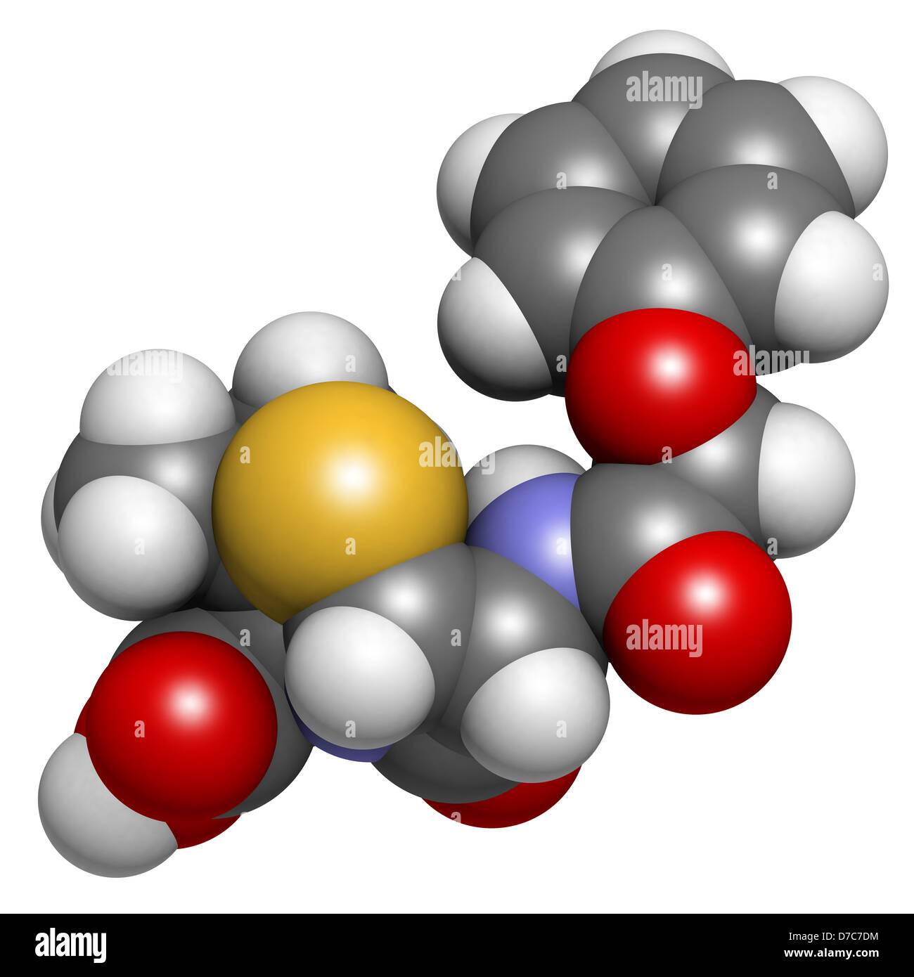 Penicillin V antibiotic molecule, chemical structure Stock Photo - Alamy