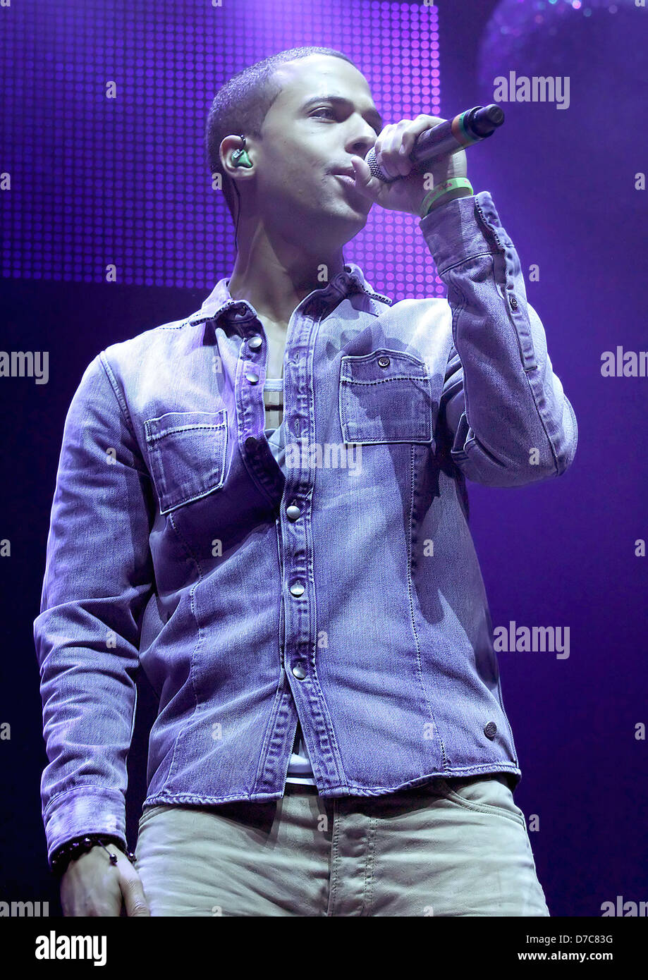 Marvin Humes of JLS performing live during Radio City Live at Liverpool ...