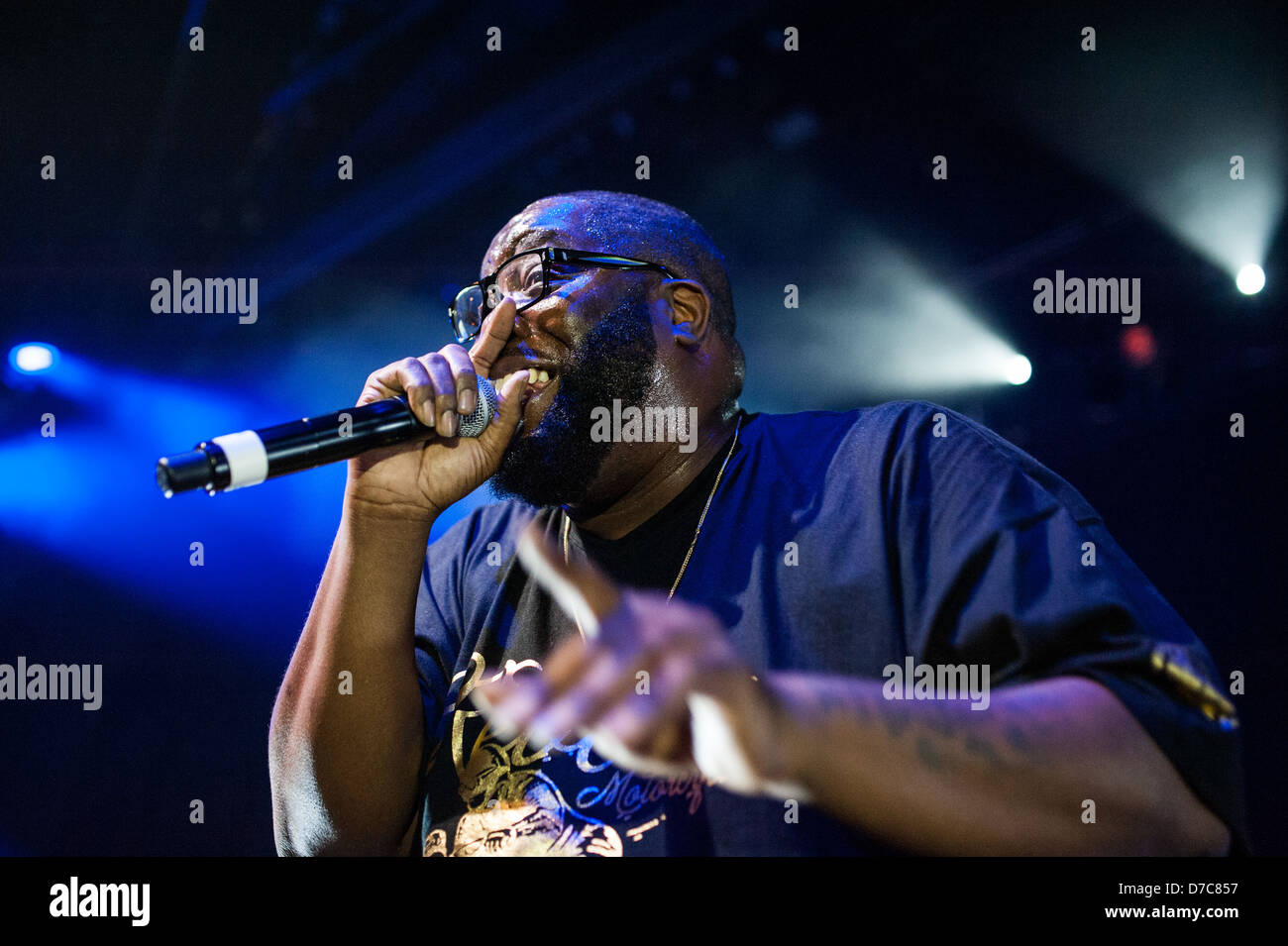 Hip-hop artist Killer Mike performing on May 1, 2013 at Park West in ...