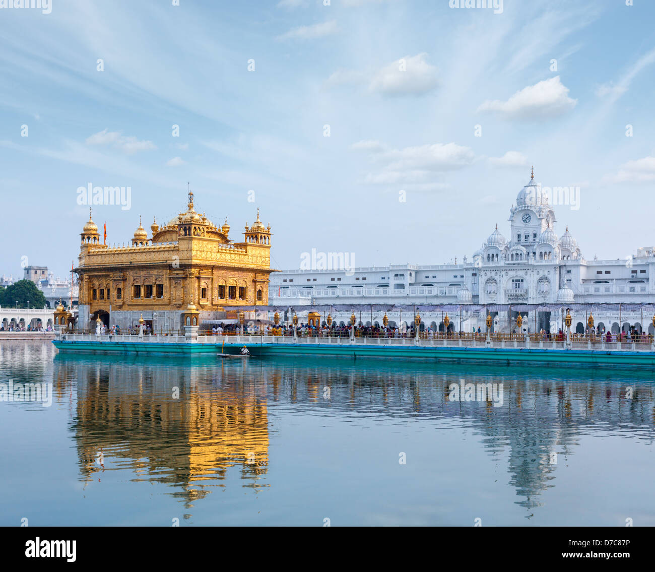 Sikh gurdwara Golden Temple (Harmandir Sahib). Amritsar, Punjab, India ...