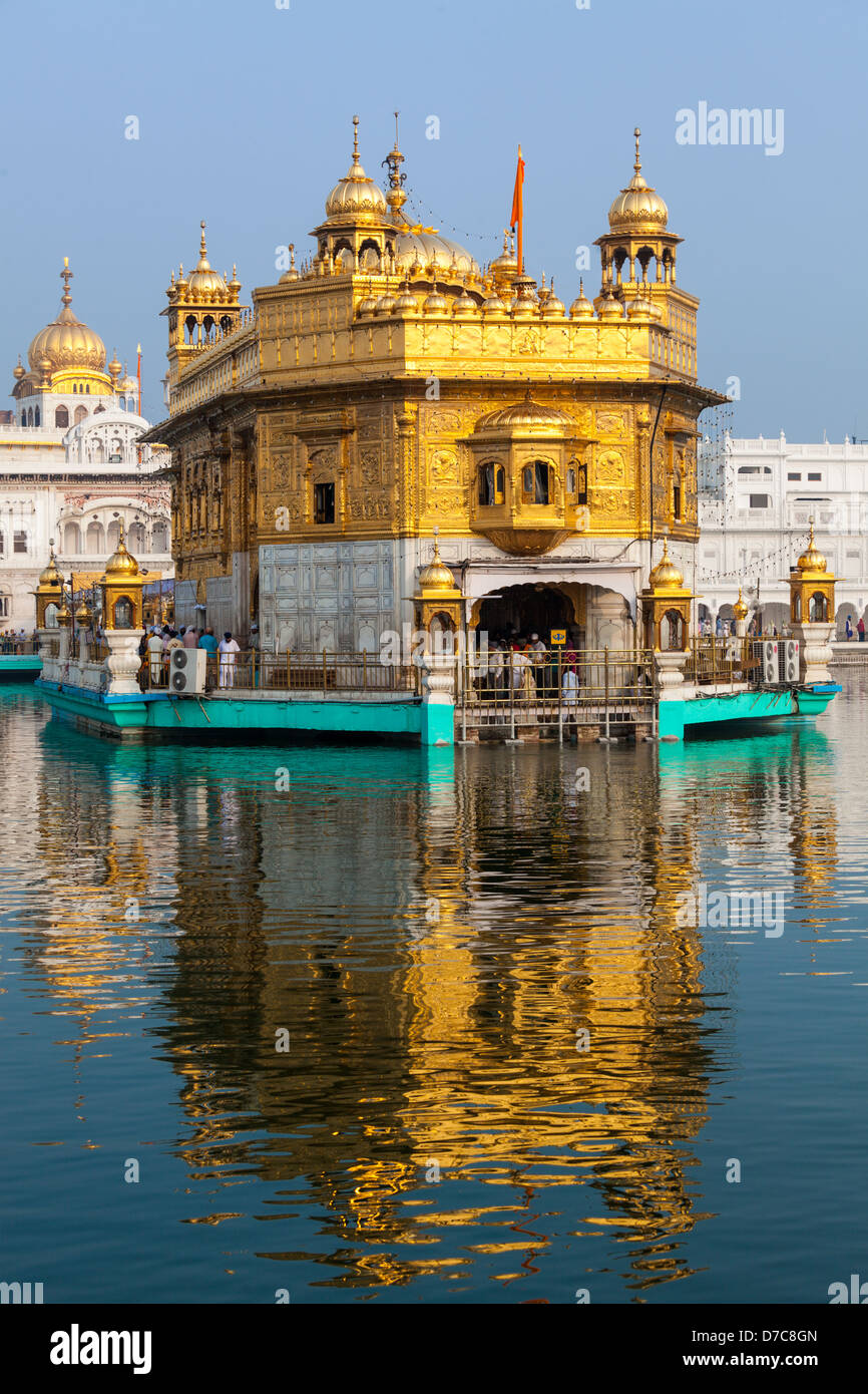 Sikh gurdwara Golden Temple (Harmandir Sahib). Amritsar, Punjab, India ...