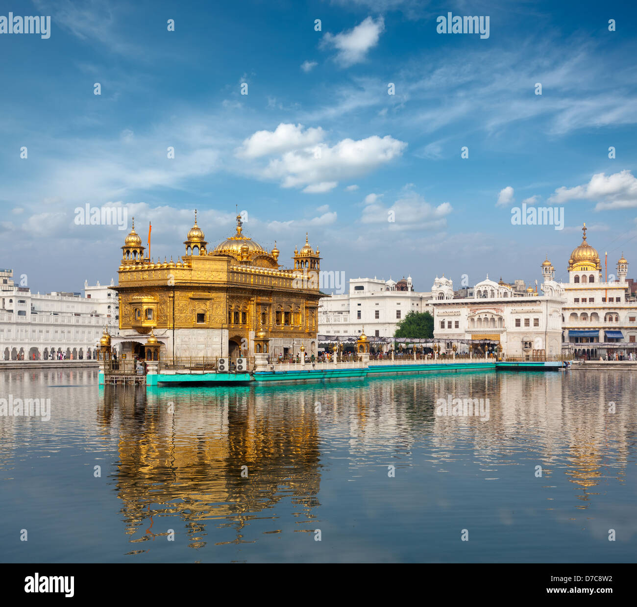Sikh gurdwara Golden Temple (Harmandir Sahib). Amritsar, Punjab, India ...