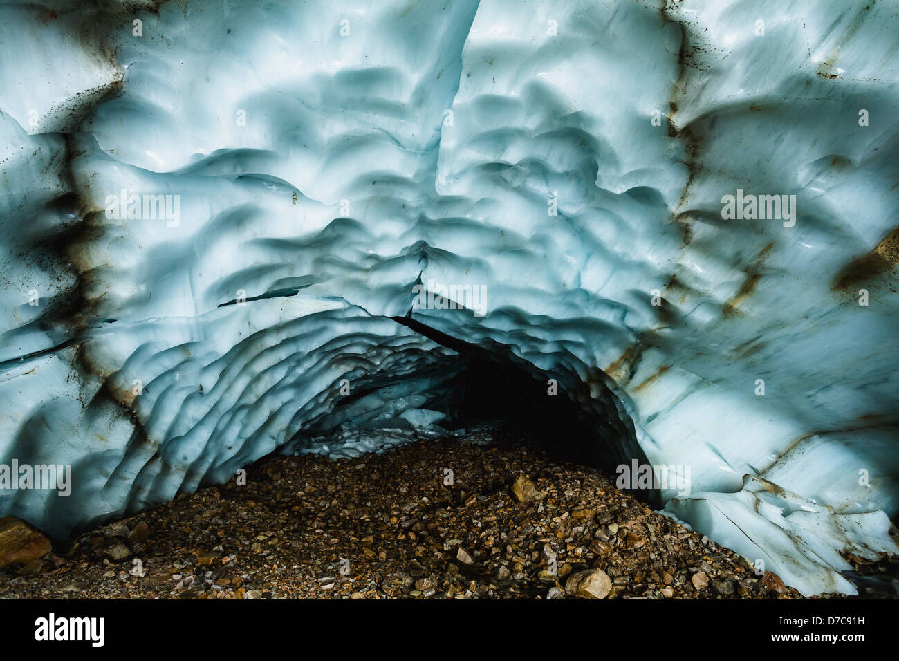 Jasper national park canada ice cave hi-res stock photography and ...