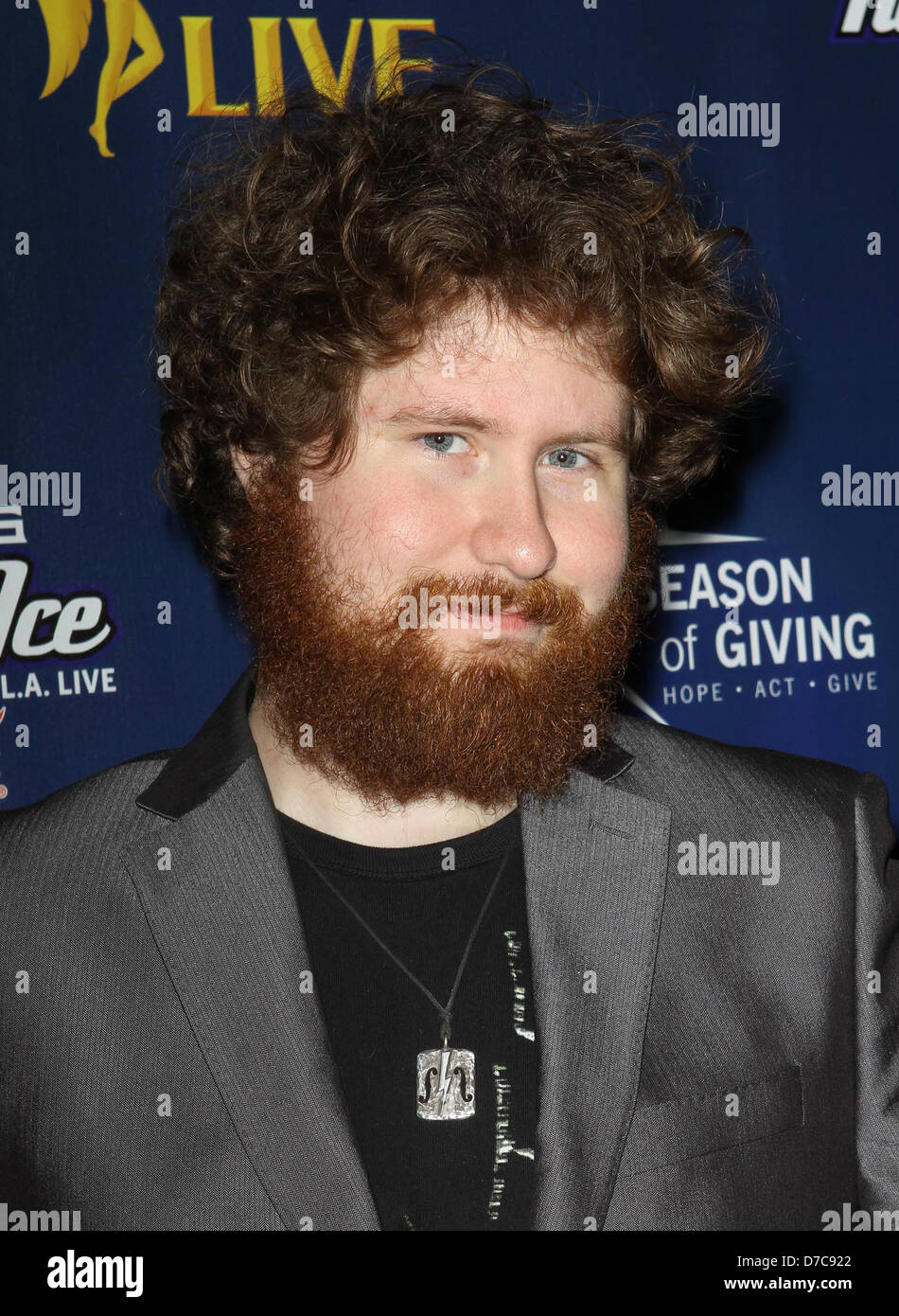 Casey Abrams The 4th annual holiday Christmas tree lighting ceremony at ...