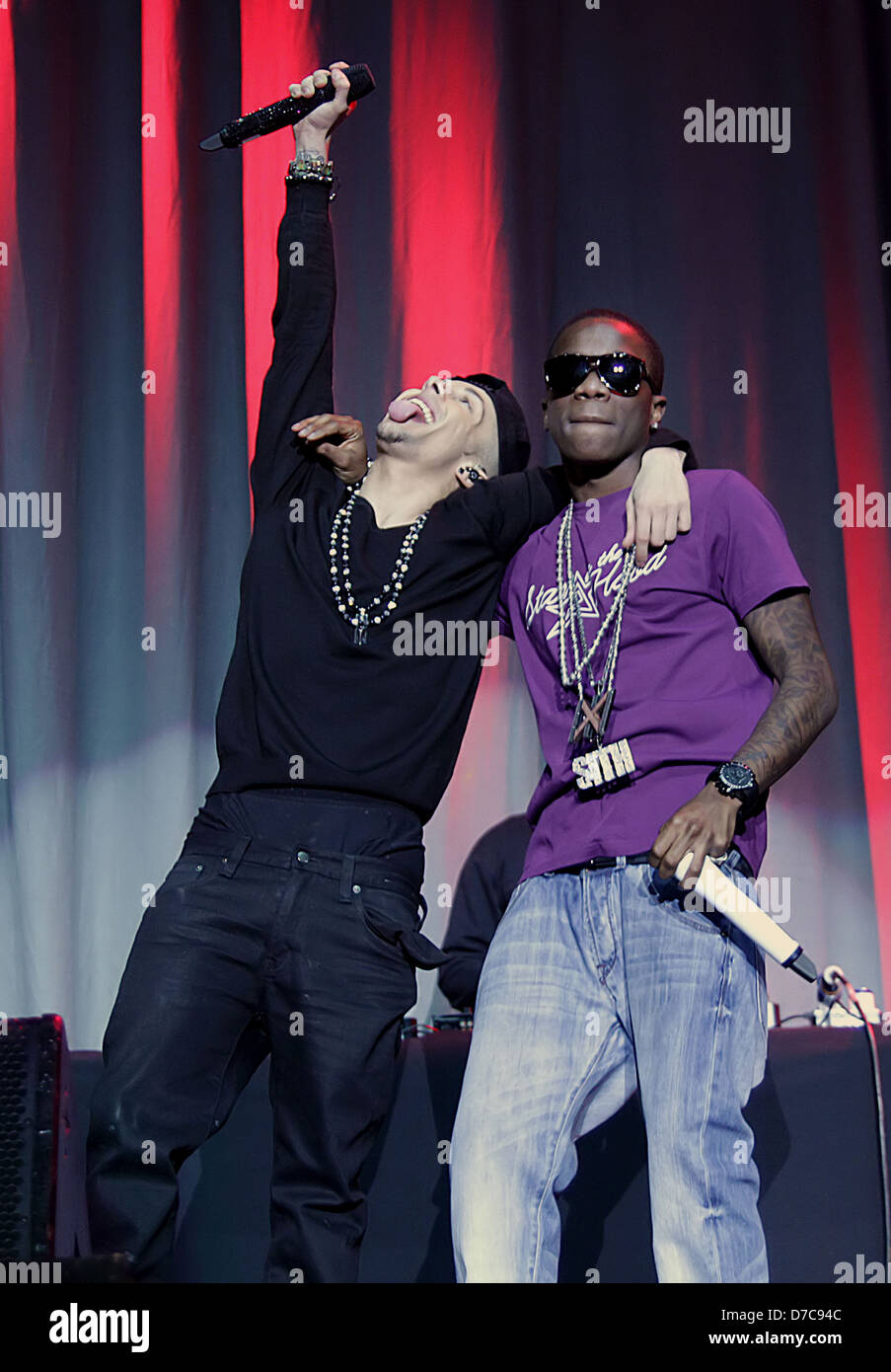 Tinchy Stryder and Dappy perform for Radio City Live 2011 at the ...