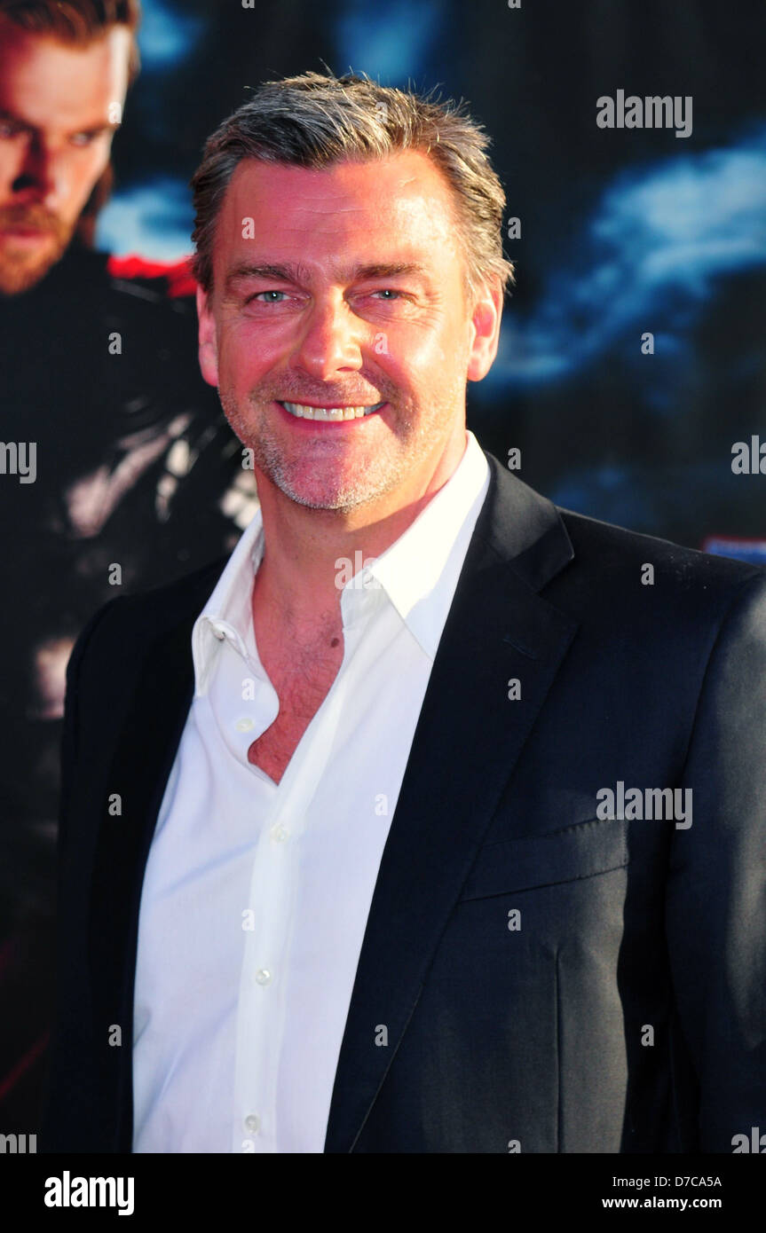 Ray Stevenson Los Angeles Premiere of "Thor" held at the El Capitan ...