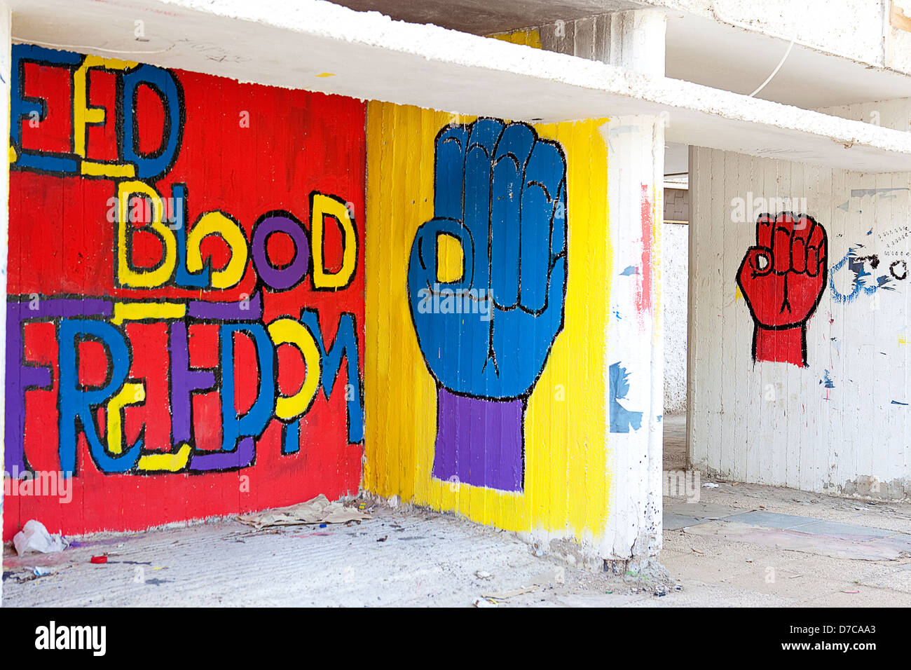 Arab Spring Graffiti Stock Photo - Alamy