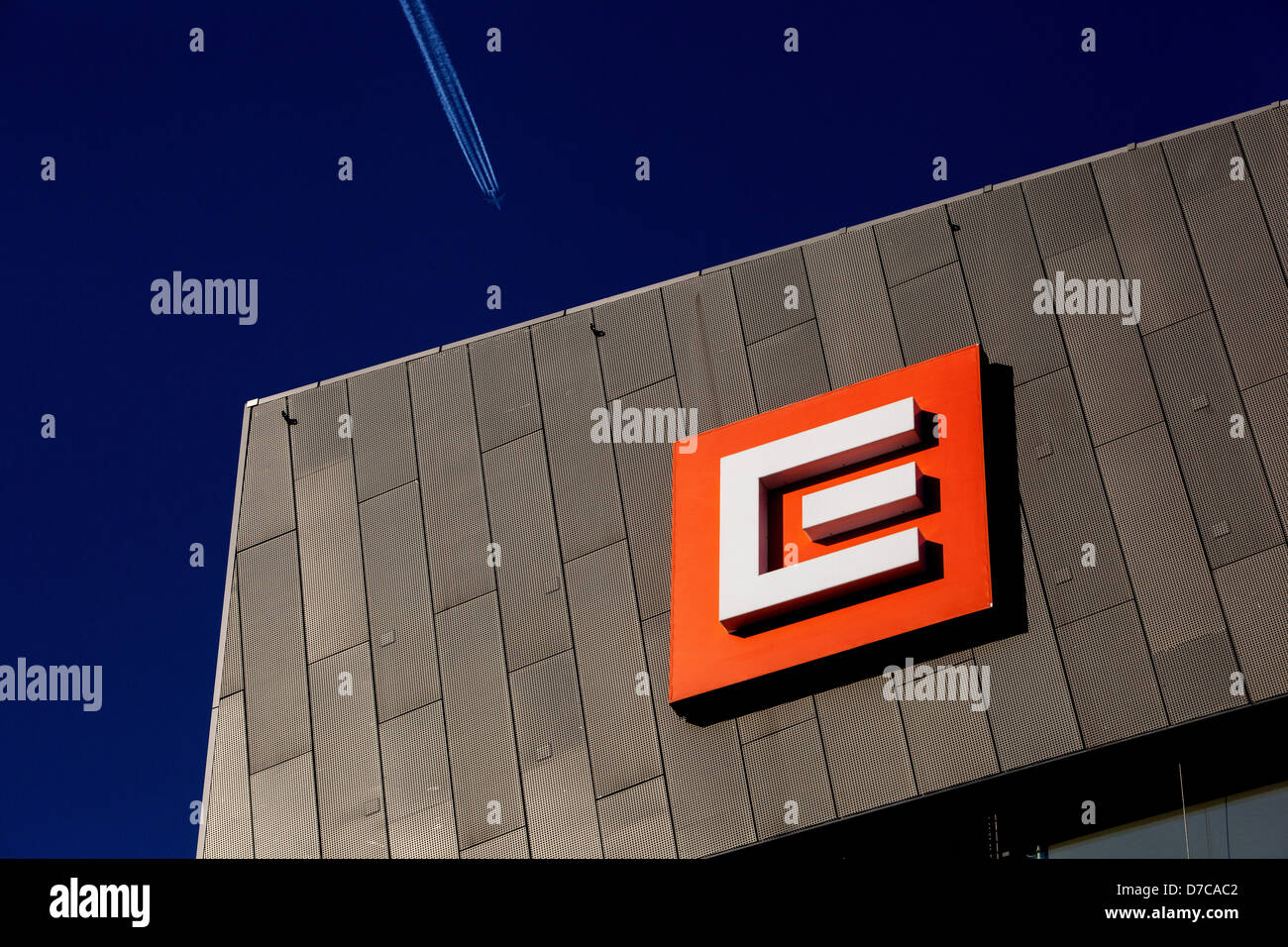 Headquarters company CEZ, Czech energy distributor, CEZ sign on the ...