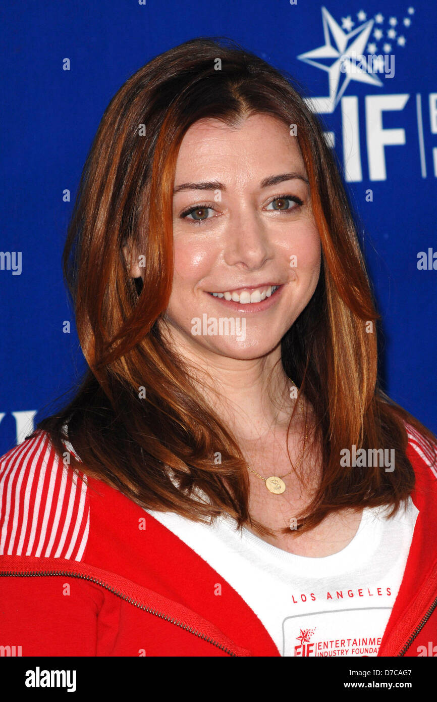 Alyson Hannigan 18th Annual EIF Revlon Run Walk held at the Los Angeles ...