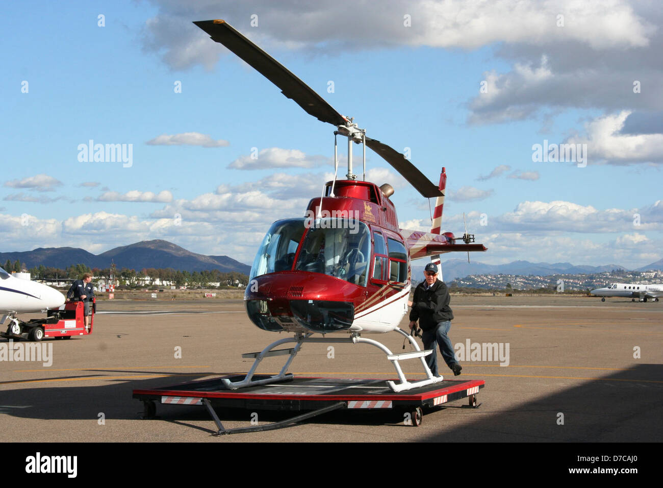 Corporate Helicopters, based in San Diego, provides a range of ...