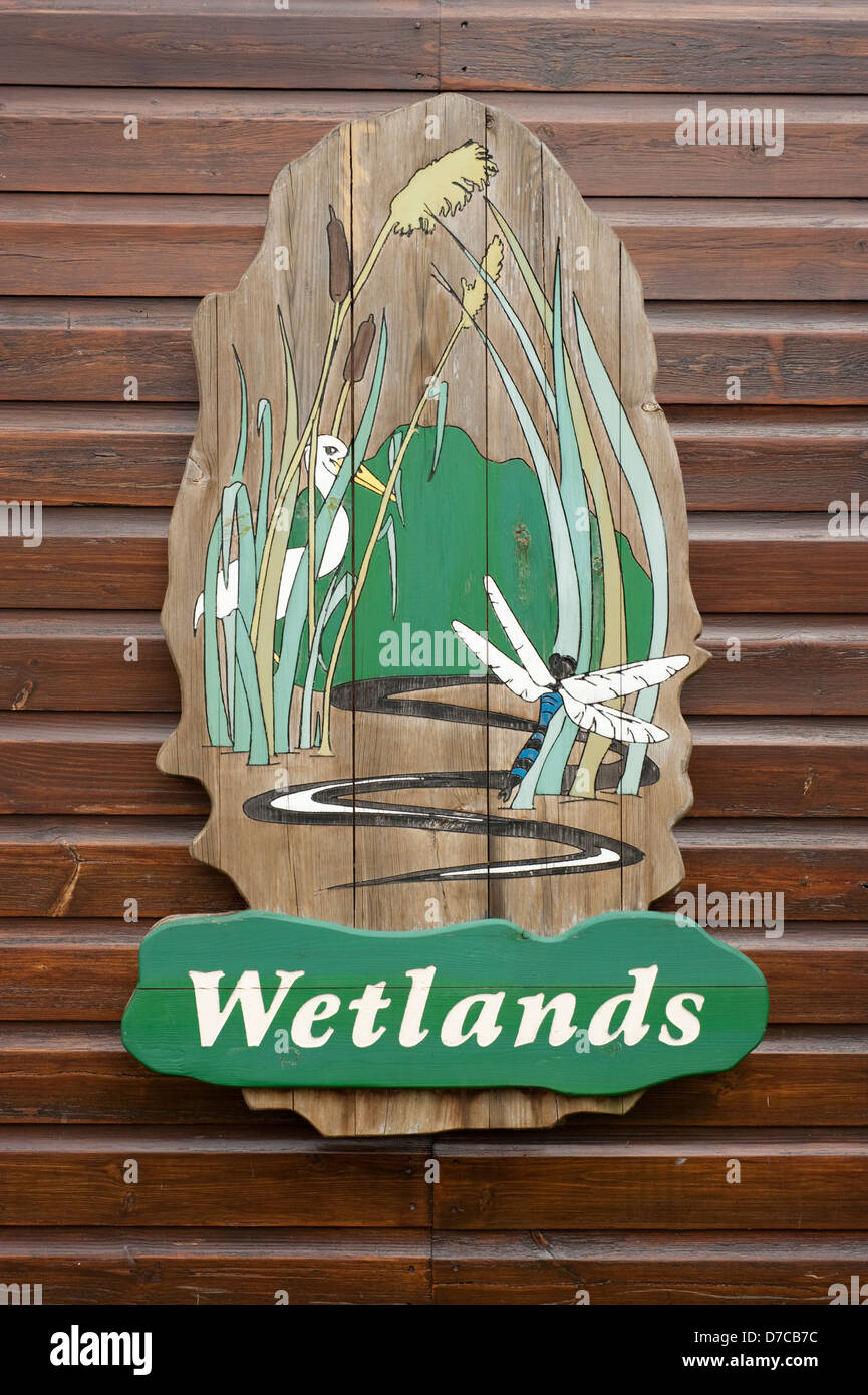 Wetlands sign hi-res stock photography and images - Alamy