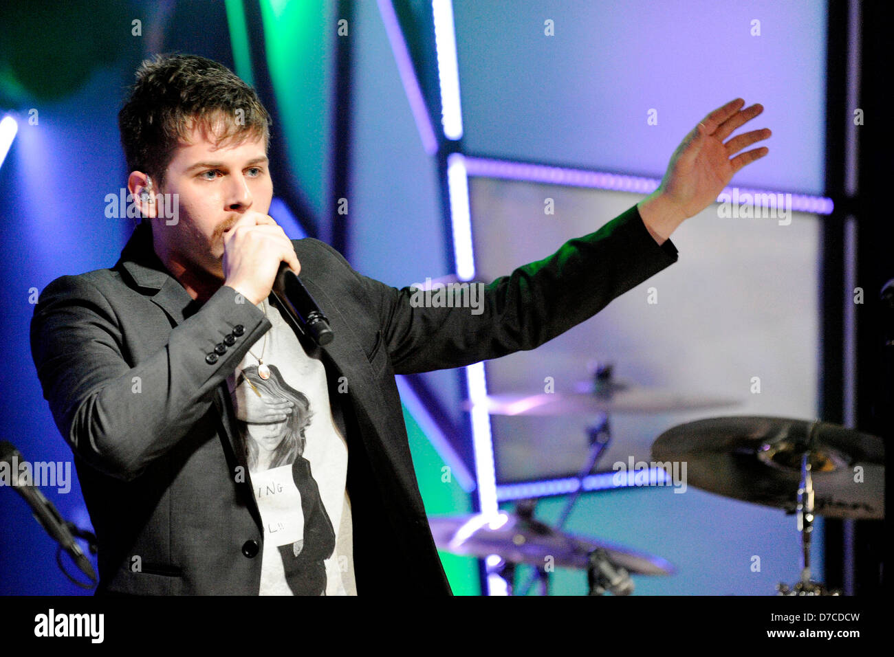 Mark Foster Foster The People performing live on Much Music's Live At ...