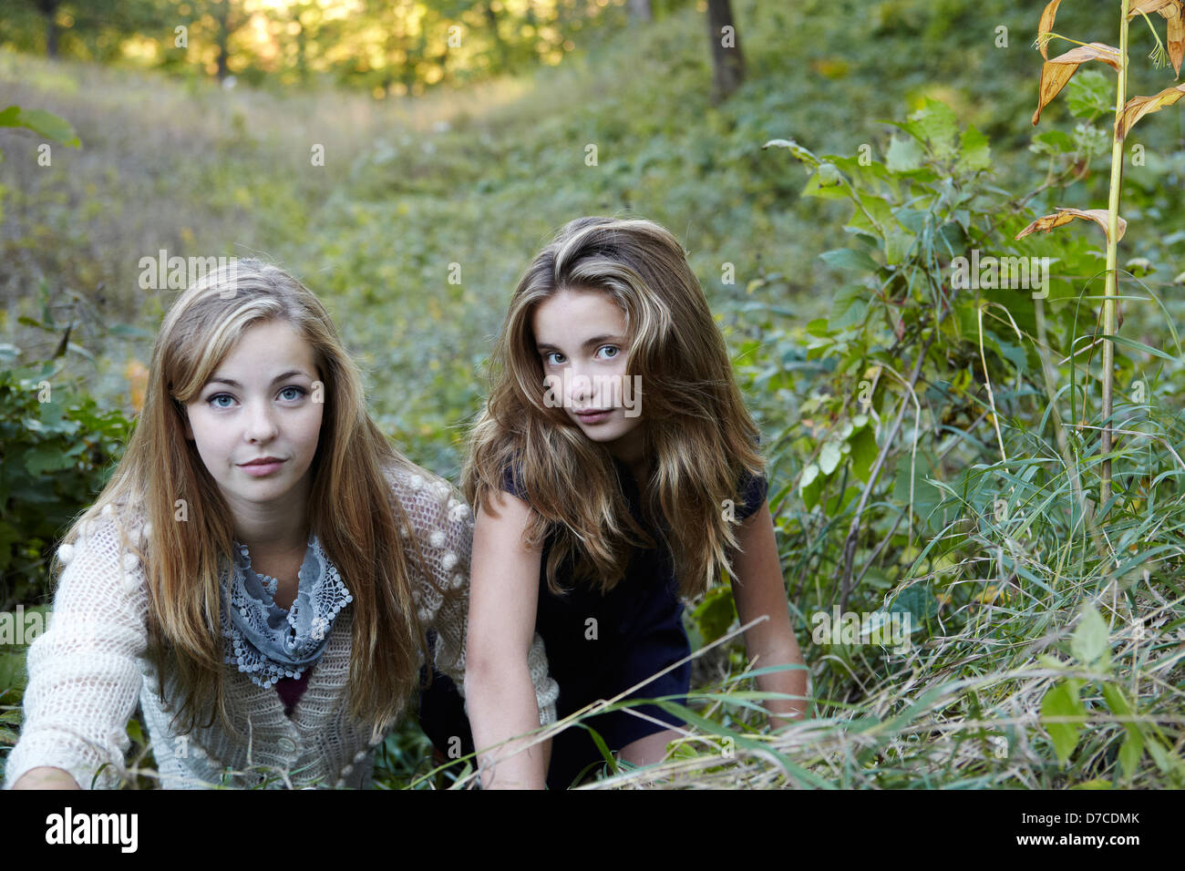 Kids nature autumn hi-res stock photography and images - Alamy
