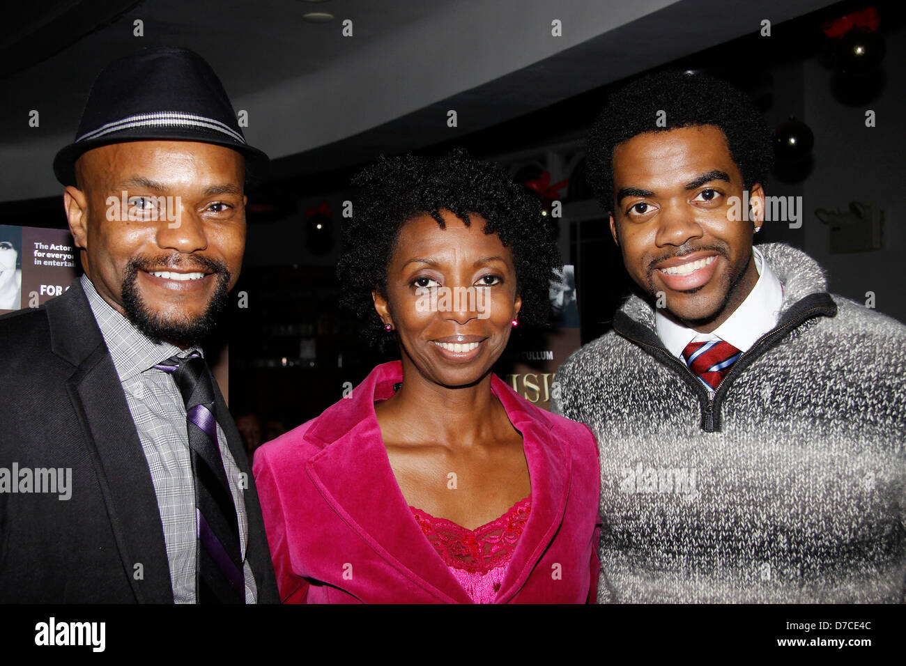 Forrest McClendon, Sharon Washington and Julius Thomas III After party ...