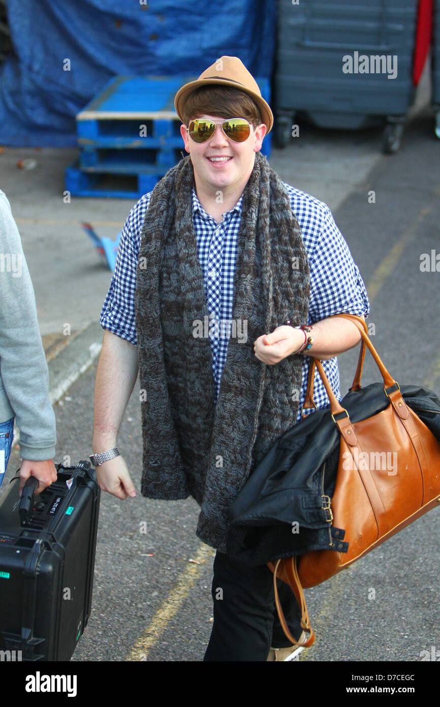 The X Factor' finalist Craig Colton arrive at the show's studios London ...
