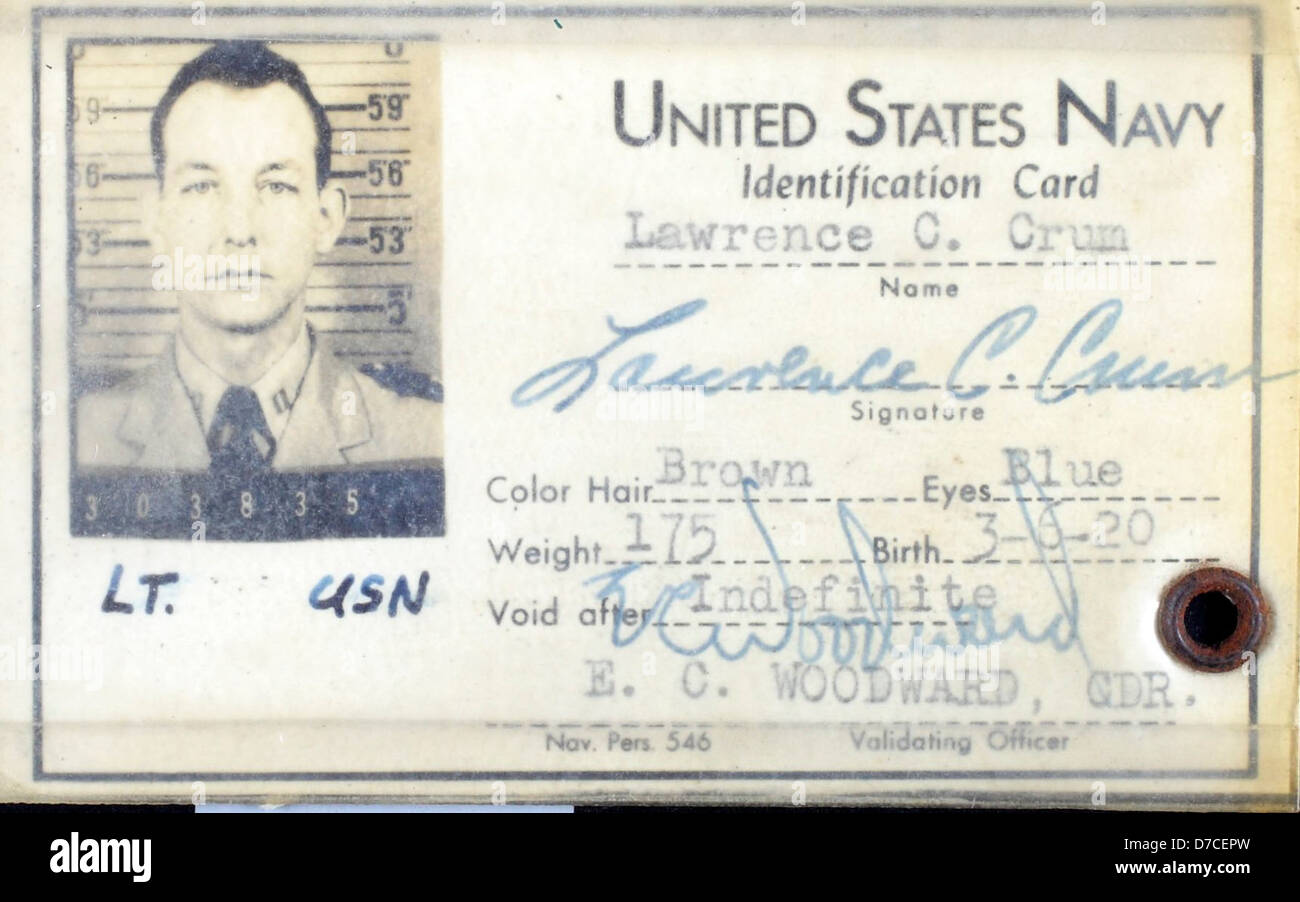 A photograph from Lawrence Crum's special collection showing the USS ...