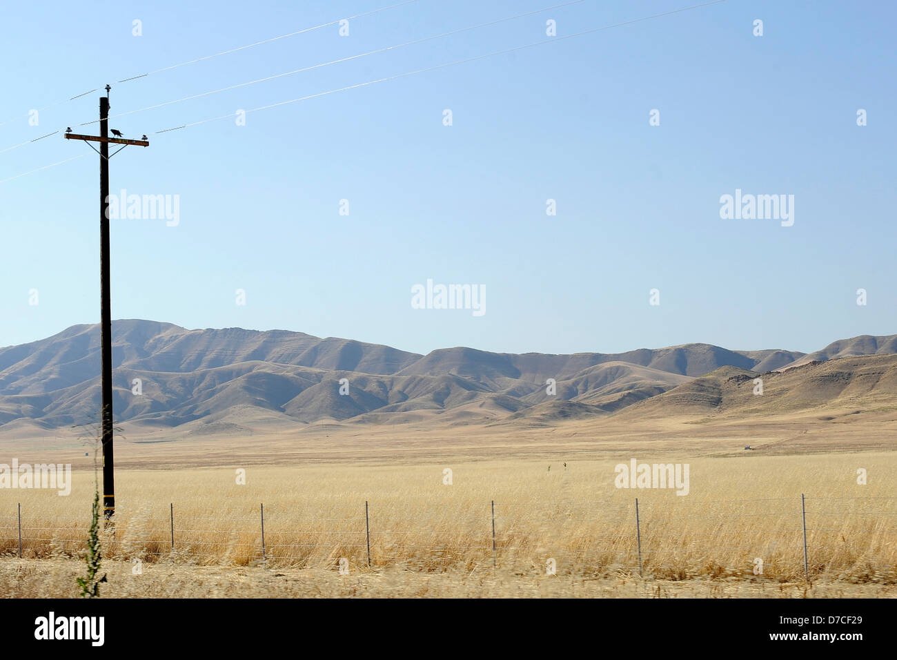 A general view of a road trip along Highway One in California USA ...