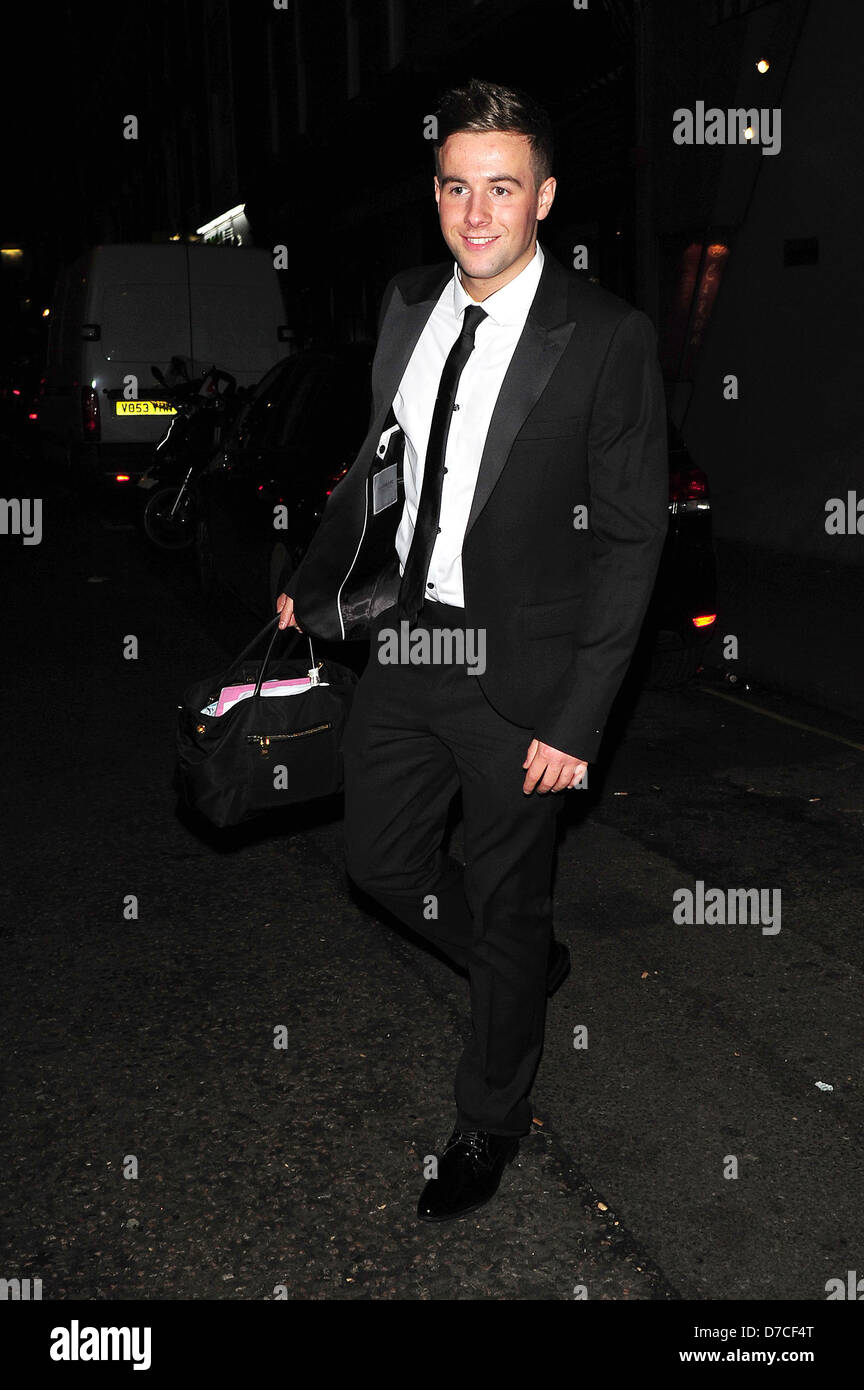 Andrew Merry of the Risk at the OK! Magazine Christmas party at ...