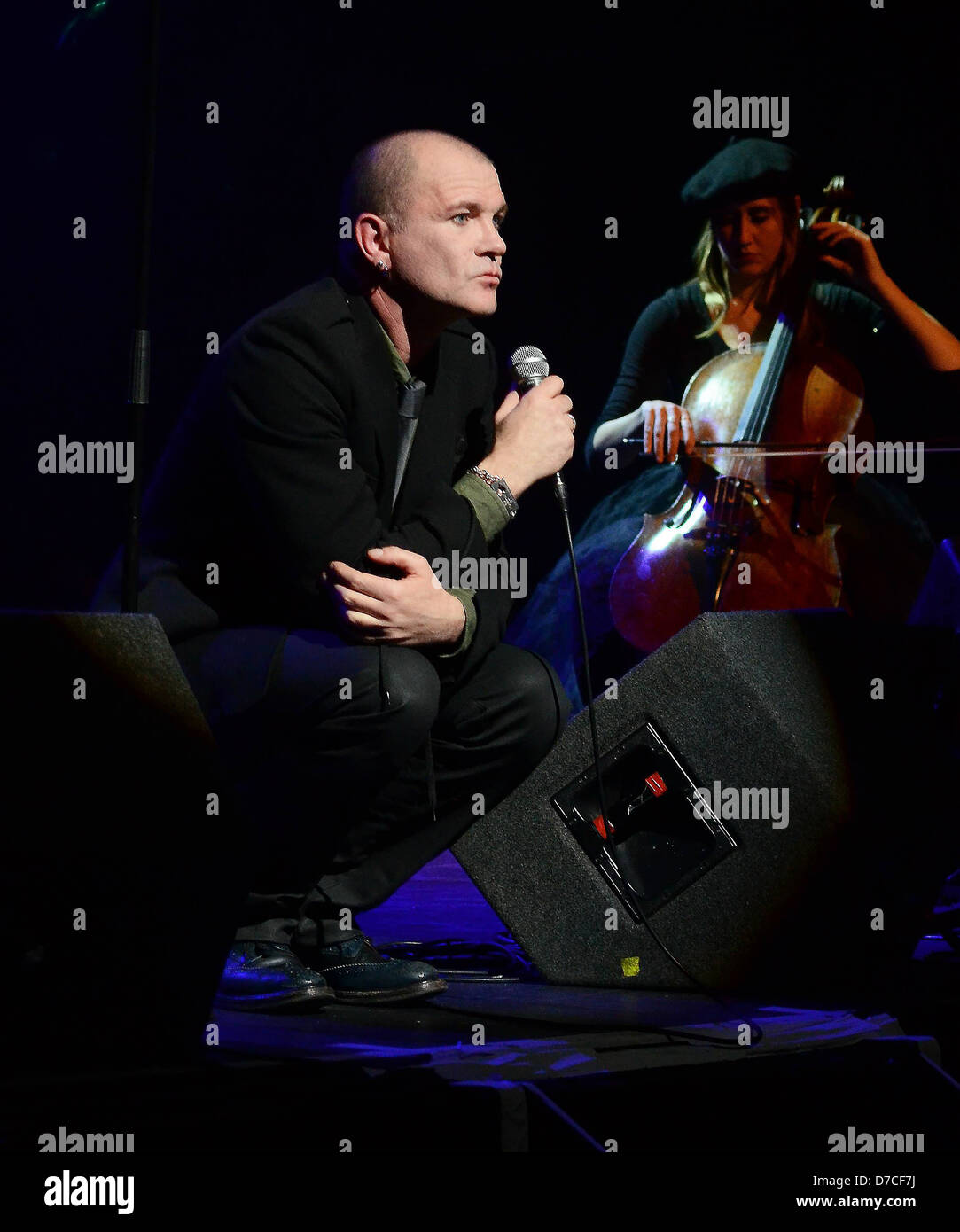 Gavin Friday, at Gavin Friday's Dublin show at the Olympia Theatre ...