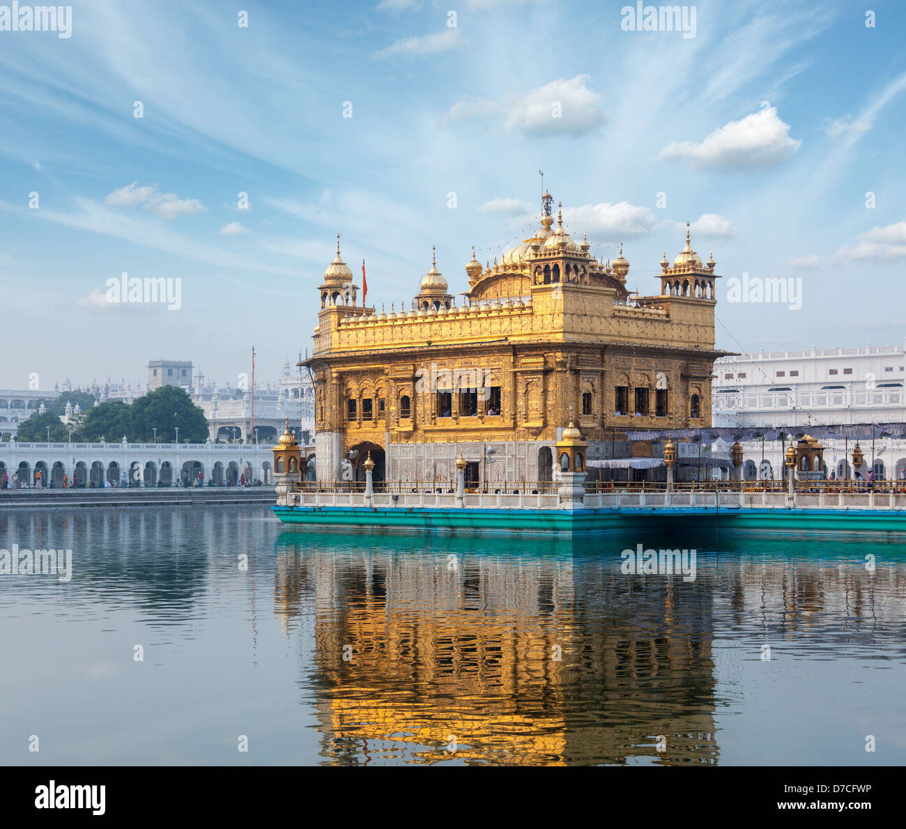 Sikh gurdwara Golden Temple (Harmandir Sahib). Amritsar, Punjab, India ...