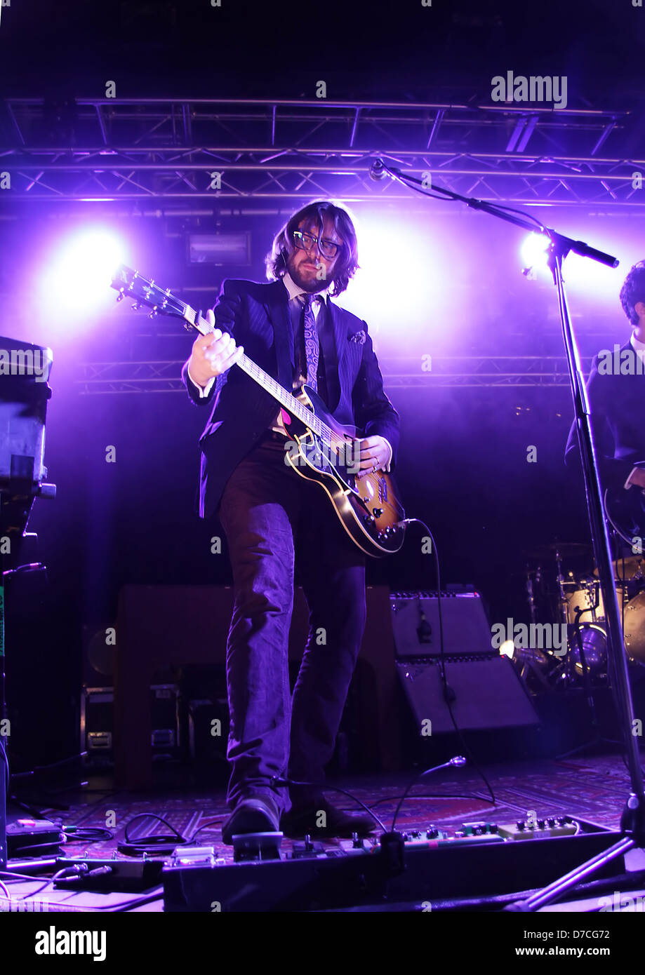 Fred Abbott of Noah and the Whale performing at Liverpool O2 Academy ...