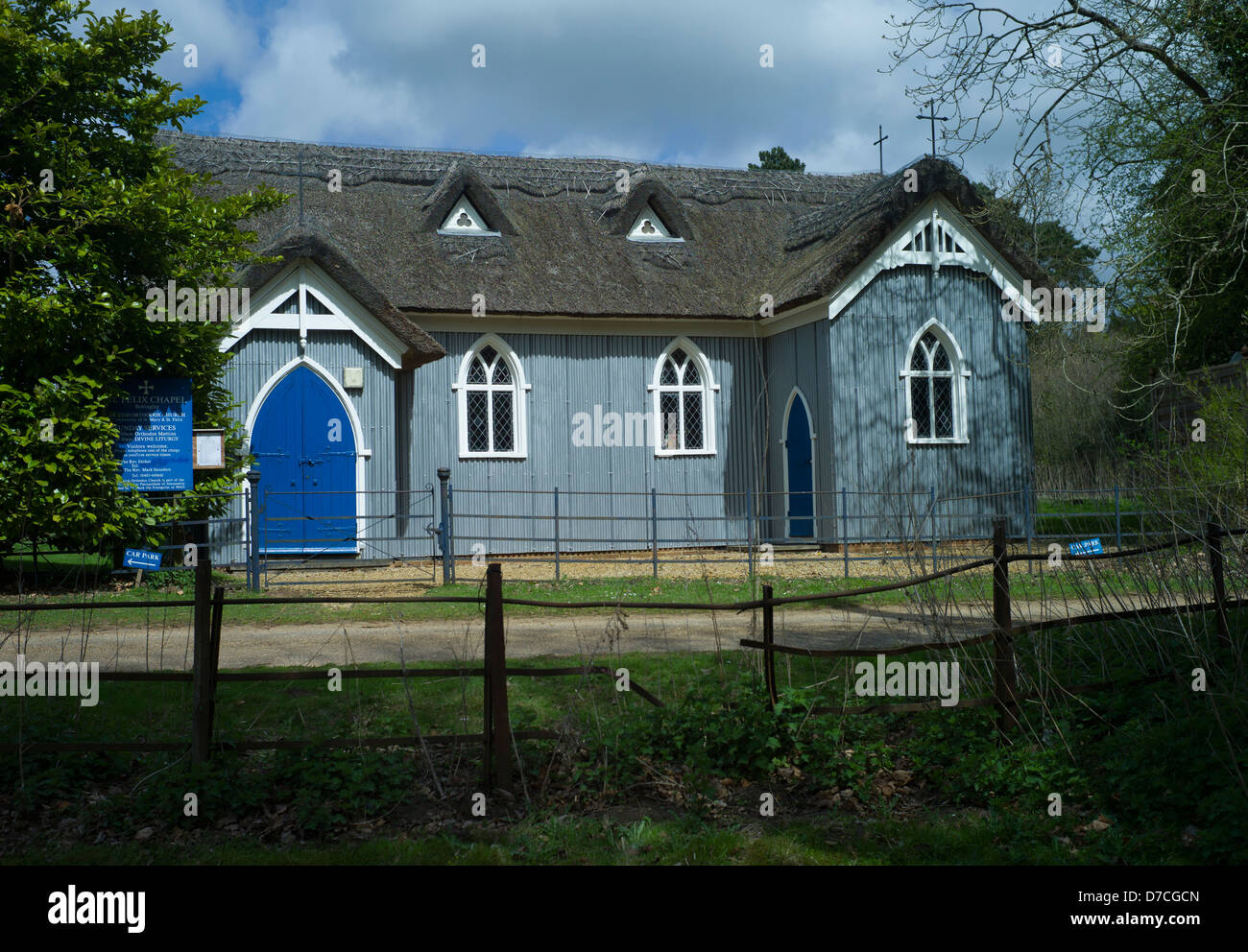 Babingley Thatched Chapel,Babingley, North Norfolk,England,April 2013 ...