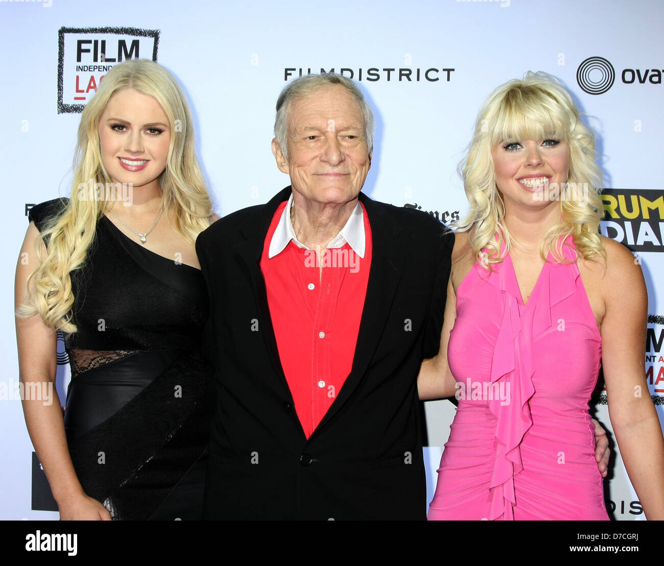 Hugh Hefner 'The Rum Diary' premiere held at the LACMA Bing Theater ...