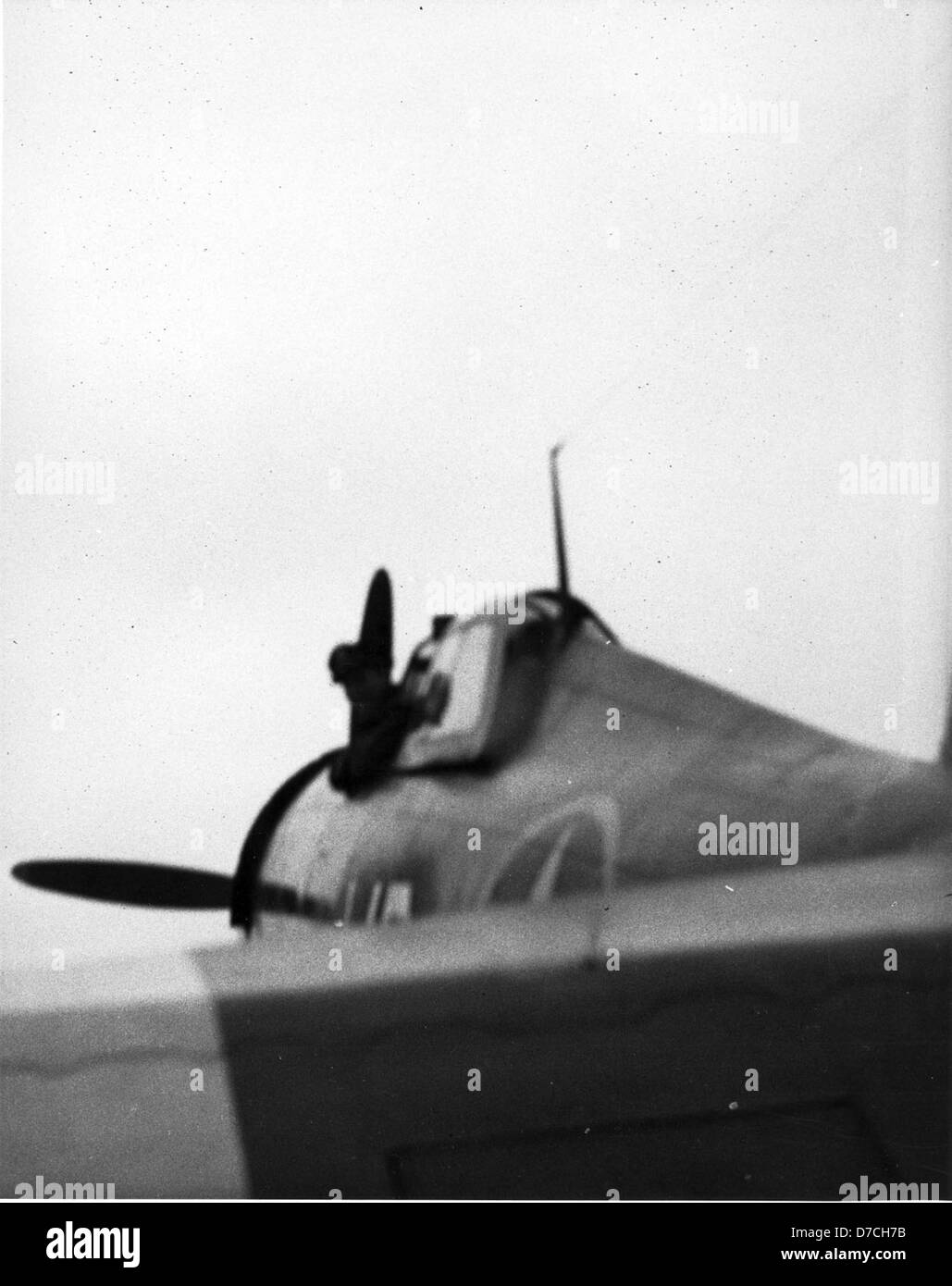This image shows a Republic P-47C, a fighter aircraft used during World ...