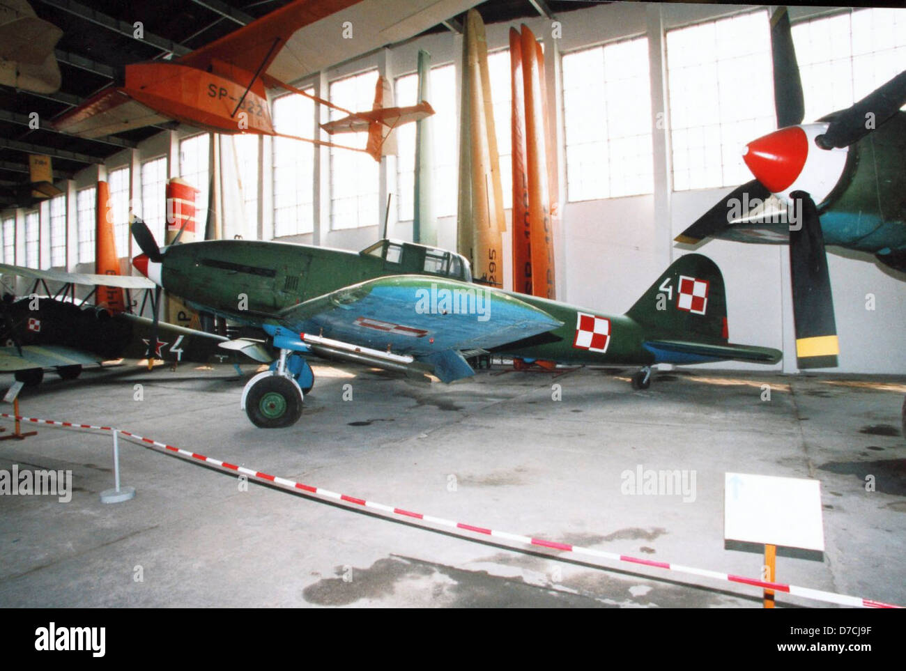 This photograph features the Ilyushin IL-10, a Soviet-designed ground ...