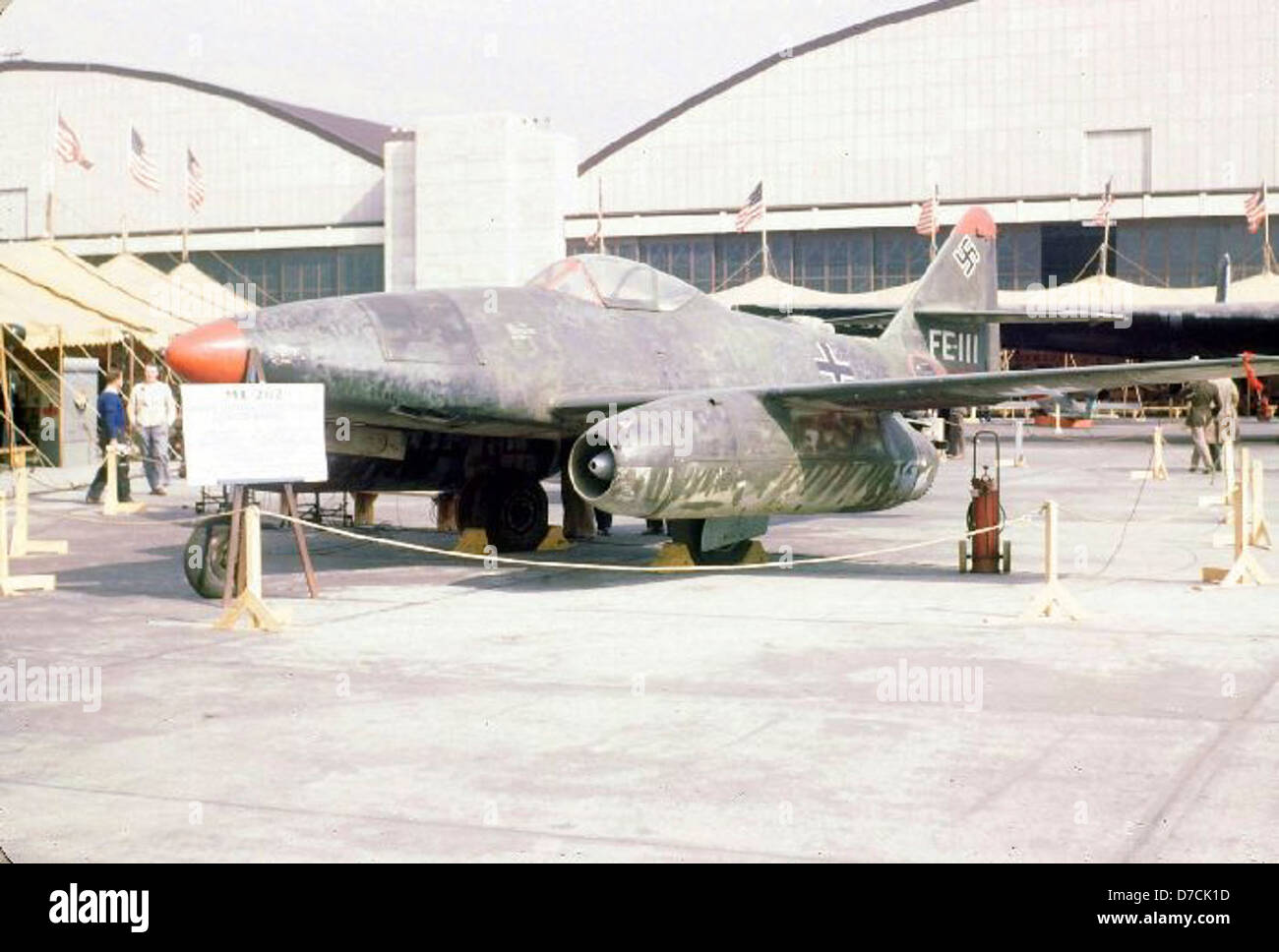 German messerschmitt me 262 jet fighter of the nazi luftwaffe hi-res ...