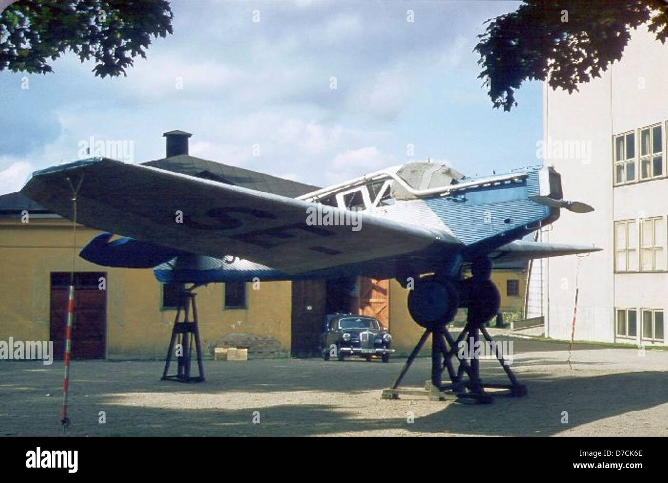 The Junkers F.13, a pioneering German monoplane from the early 20th ...