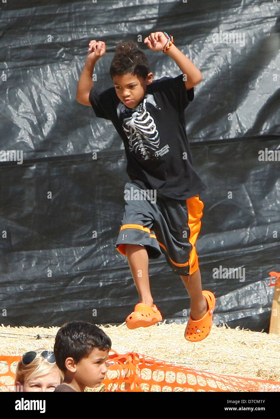 Heidi Klum's son Henry Samuel celebrities spend the afternoon at Mr ...