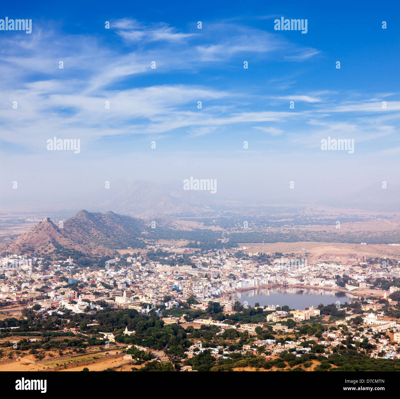 Savitri temple pushkar hi-res stock photography and images - Alamy