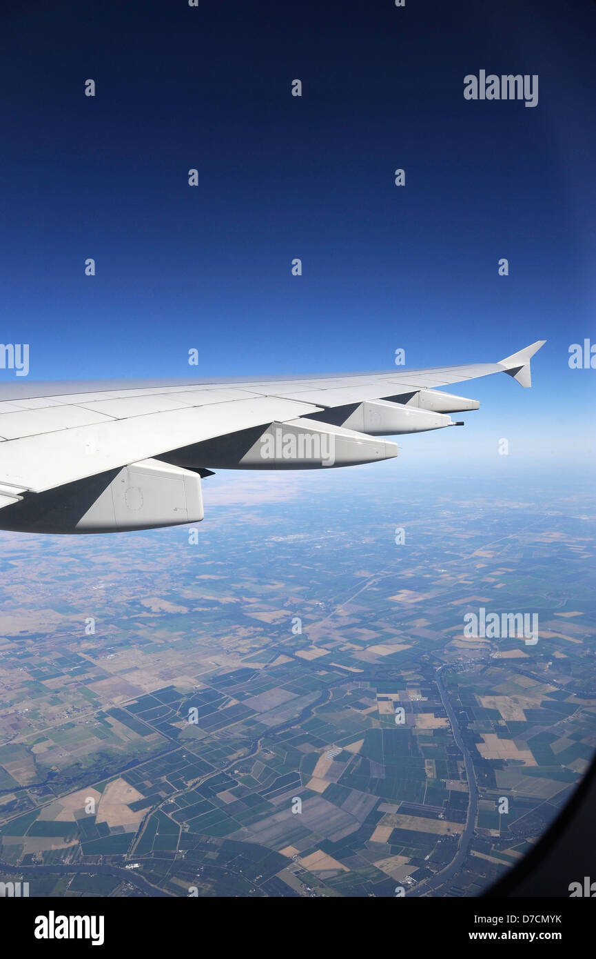 A general view from a plane window - Image copyright Ben Pruchnie Stock ...