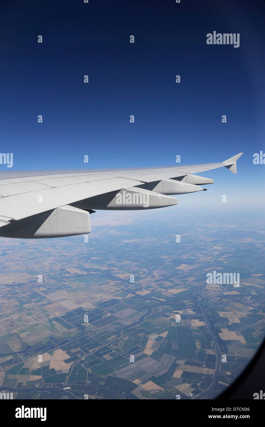 A general view from a plane window - Image copyright Ben Pruchnie Stock ...