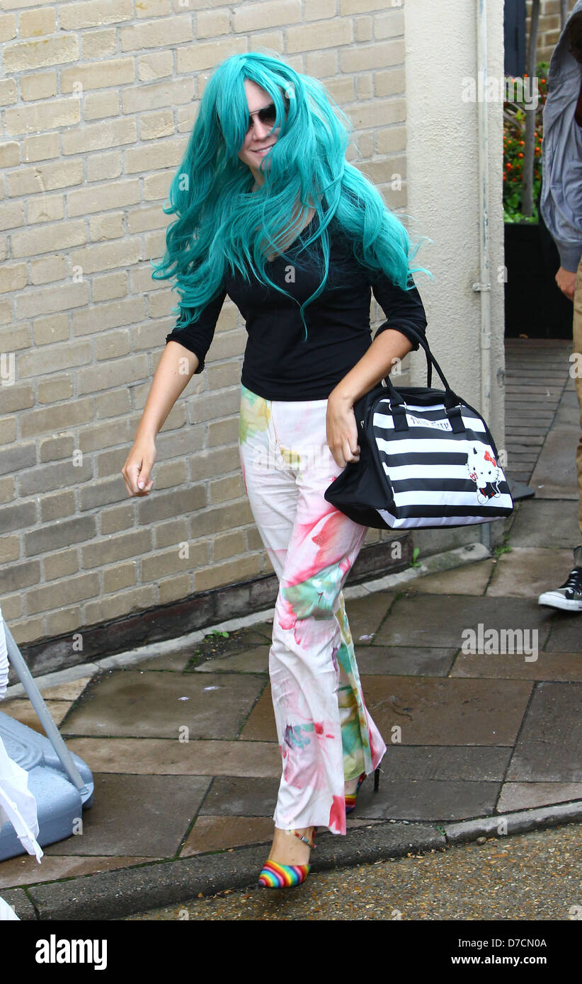 X Factor' finalist Kitty Brucknell arrives at the show's studios ahead ...