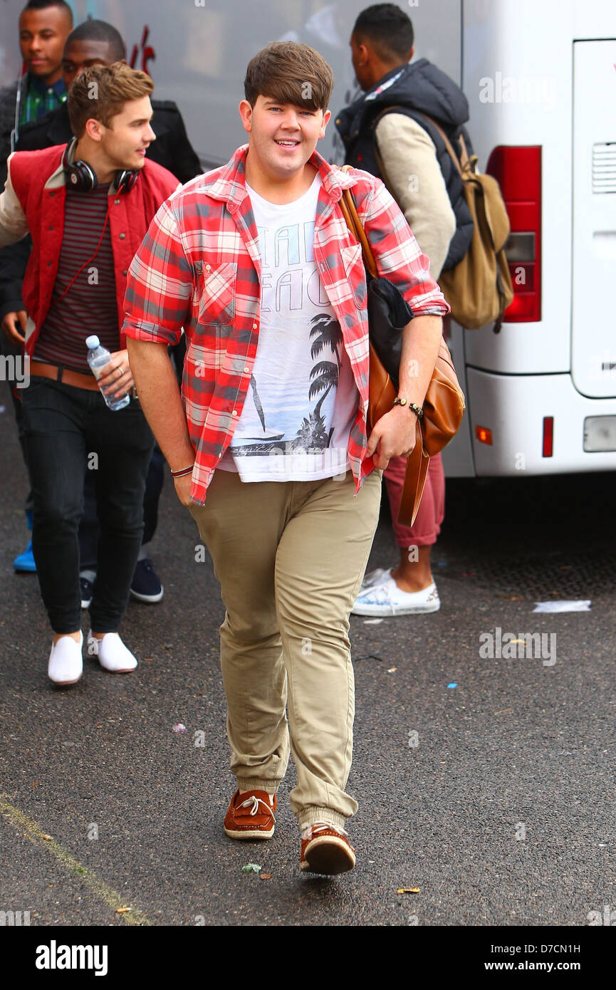 X Factor' finalist Craig Colton arrives at the show's studios ahead of ...