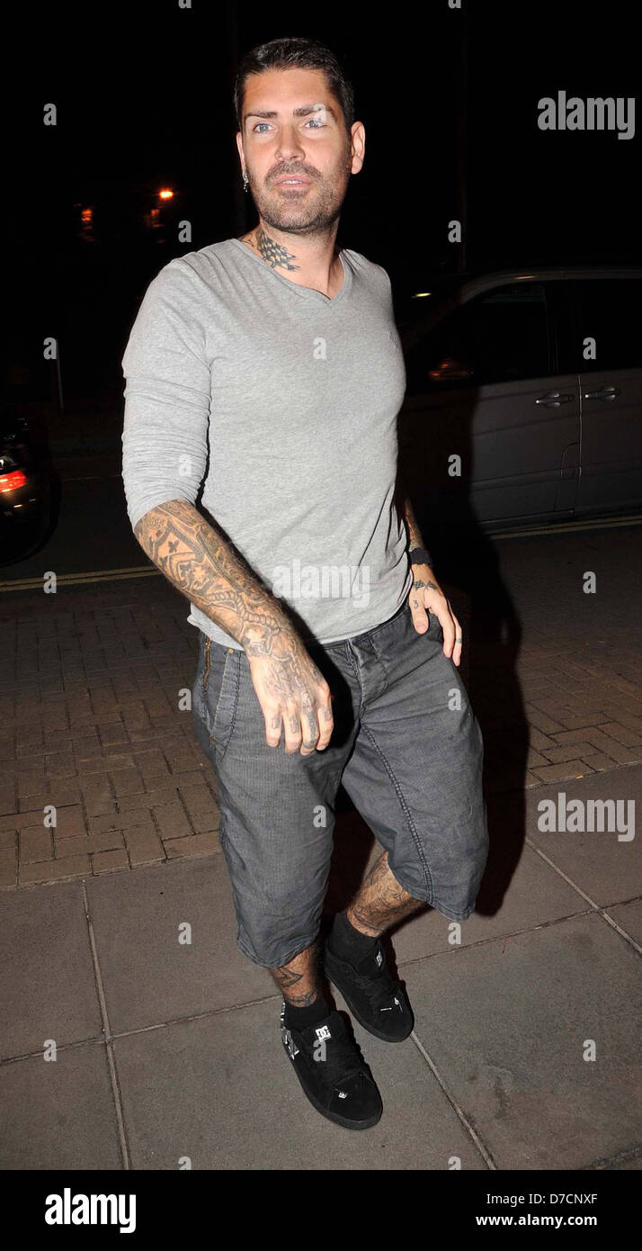 Shane Lynch arrives at the RTE studios for The Saturday Night Show ...