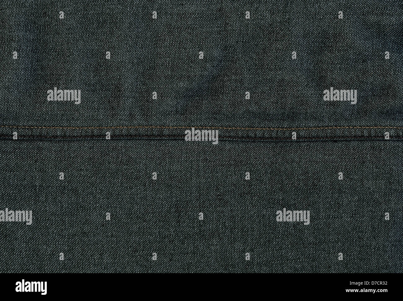 High resolution scan dark gray / black denim fabric two horizontal ...
