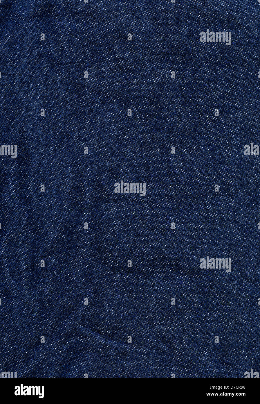 High resolution scan of dark blue denim fabric. Scanned at 1200dpi ...